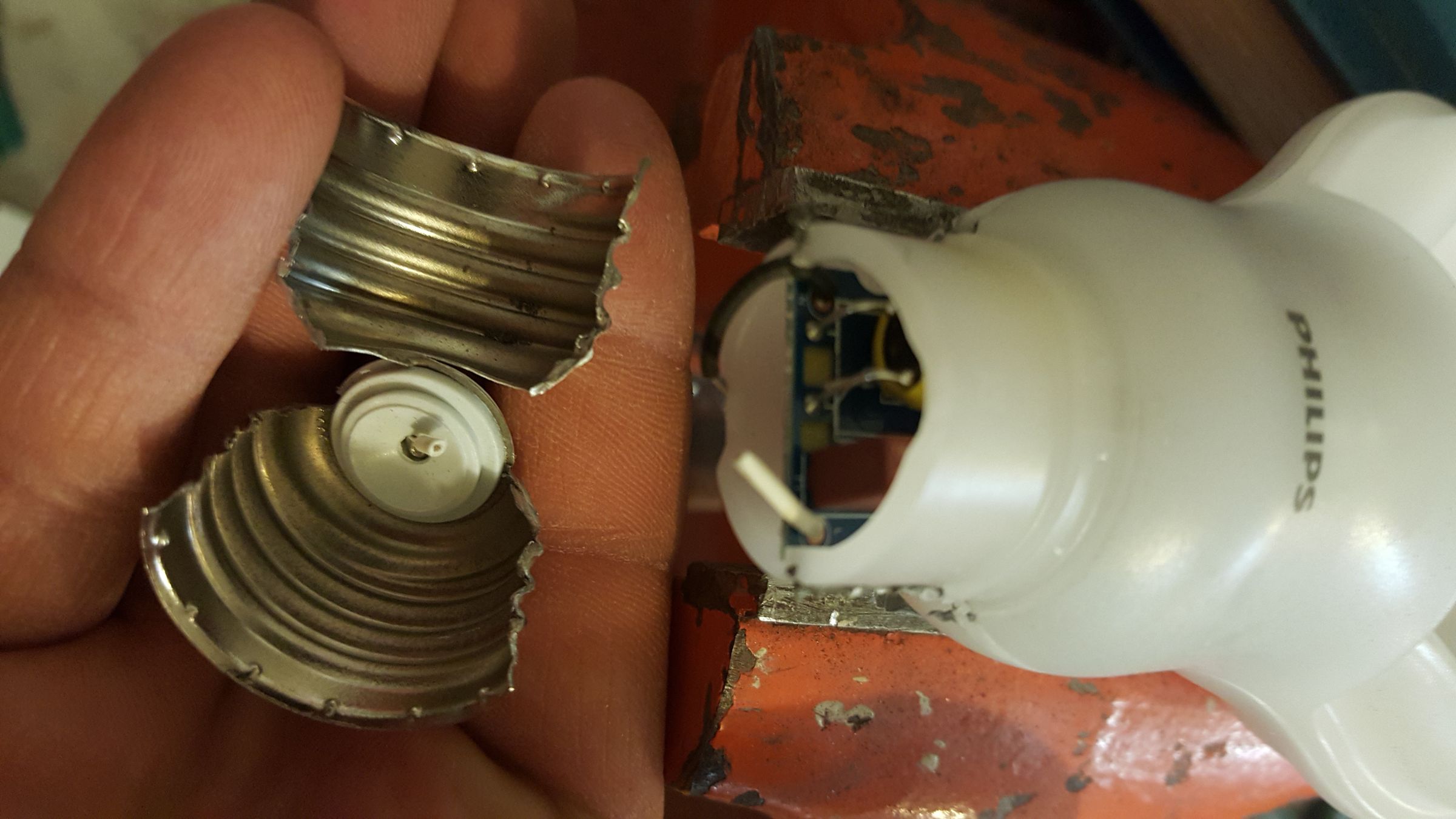 LED Hack to Replace Halogen Lamp Bulb : 13 Steps (with Pictures ...
