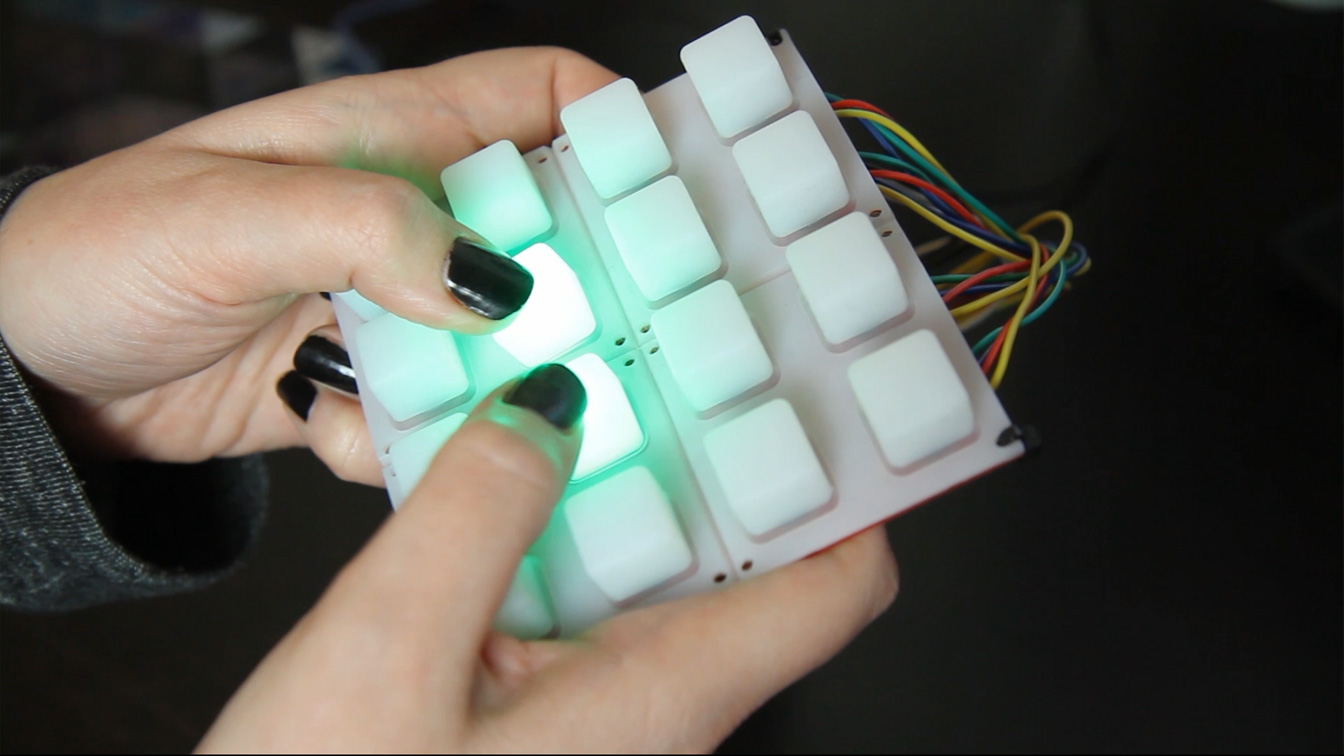 Arduino LED Button Pad That Drives Processing Animations : 36 Steps ...