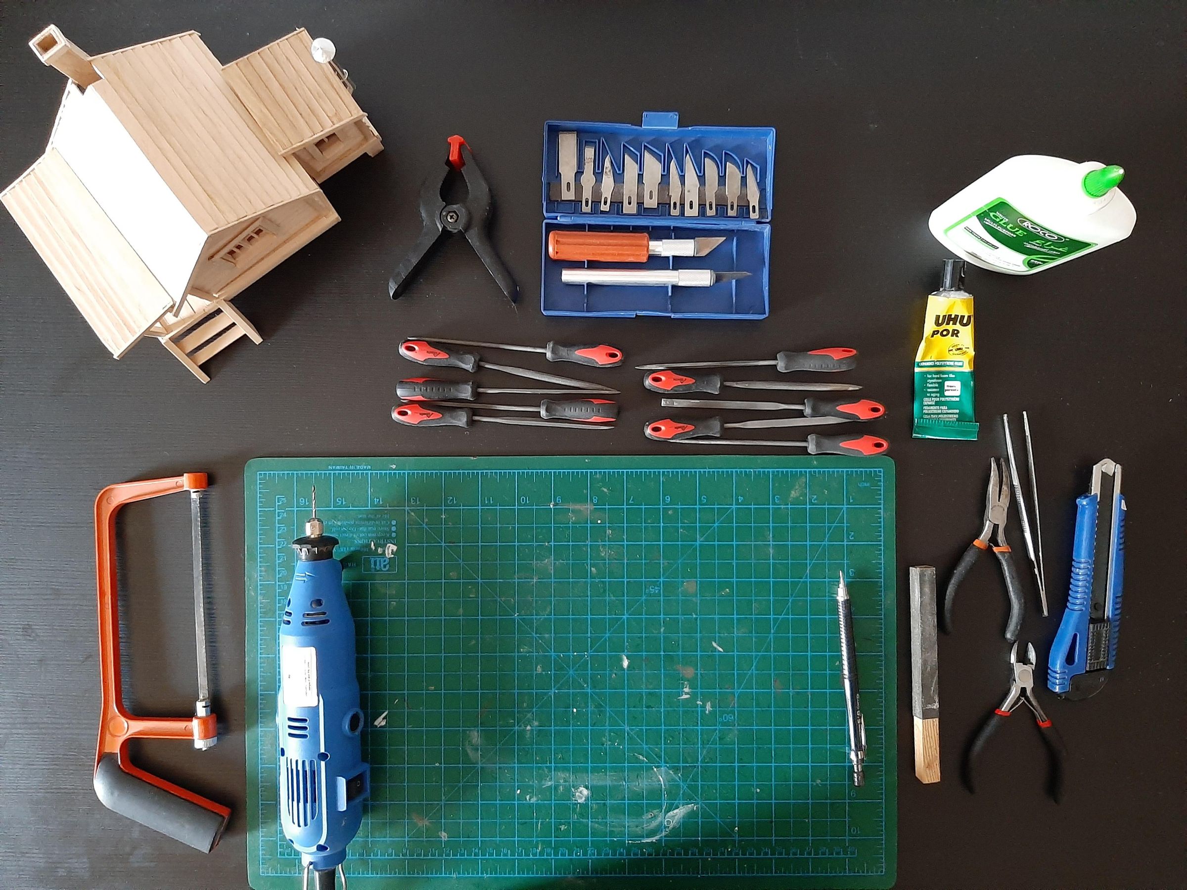 Western Wooden House Using Popsicle Stick : 3 Steps (with Pictures ...