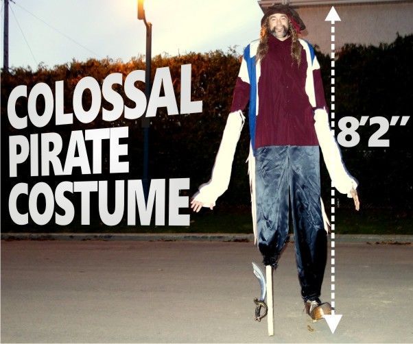Collosal Pirate Costume : 9 Steps - Instructables