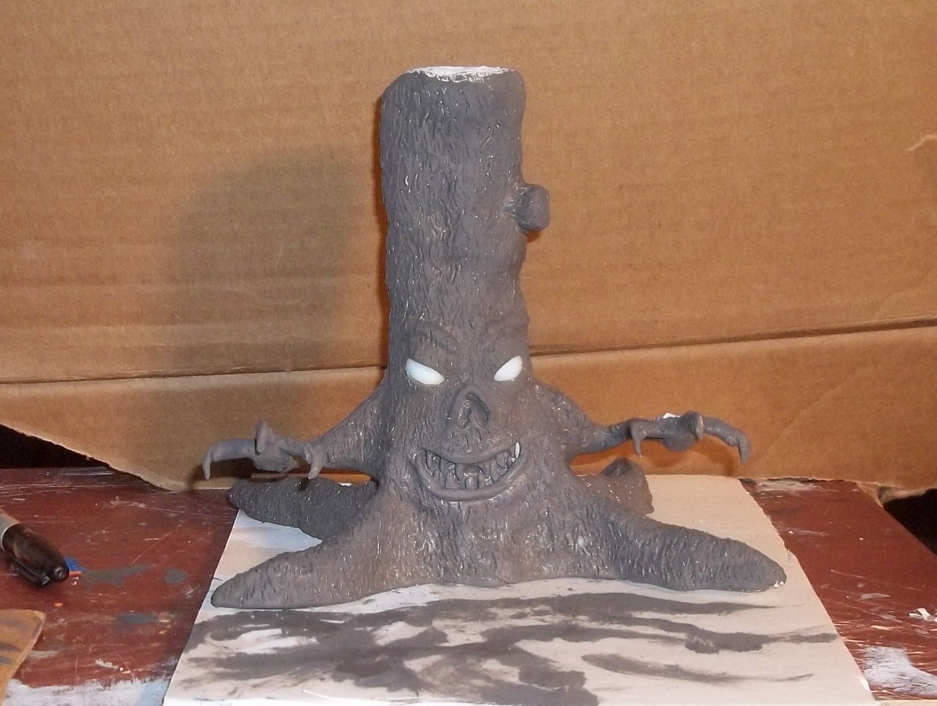 How to Make a Scary Tree Out of Clay : 5 Steps - Instructables