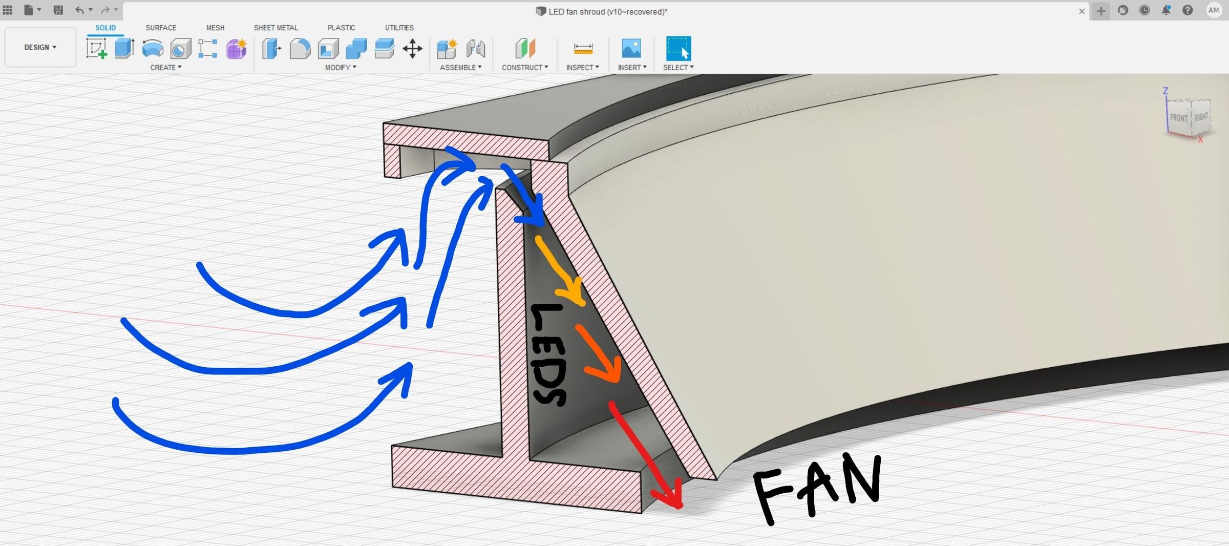 DIY RGB LED 120mm Fan (Completely 3D Printed!) : 6 Steps (with Pictures ...