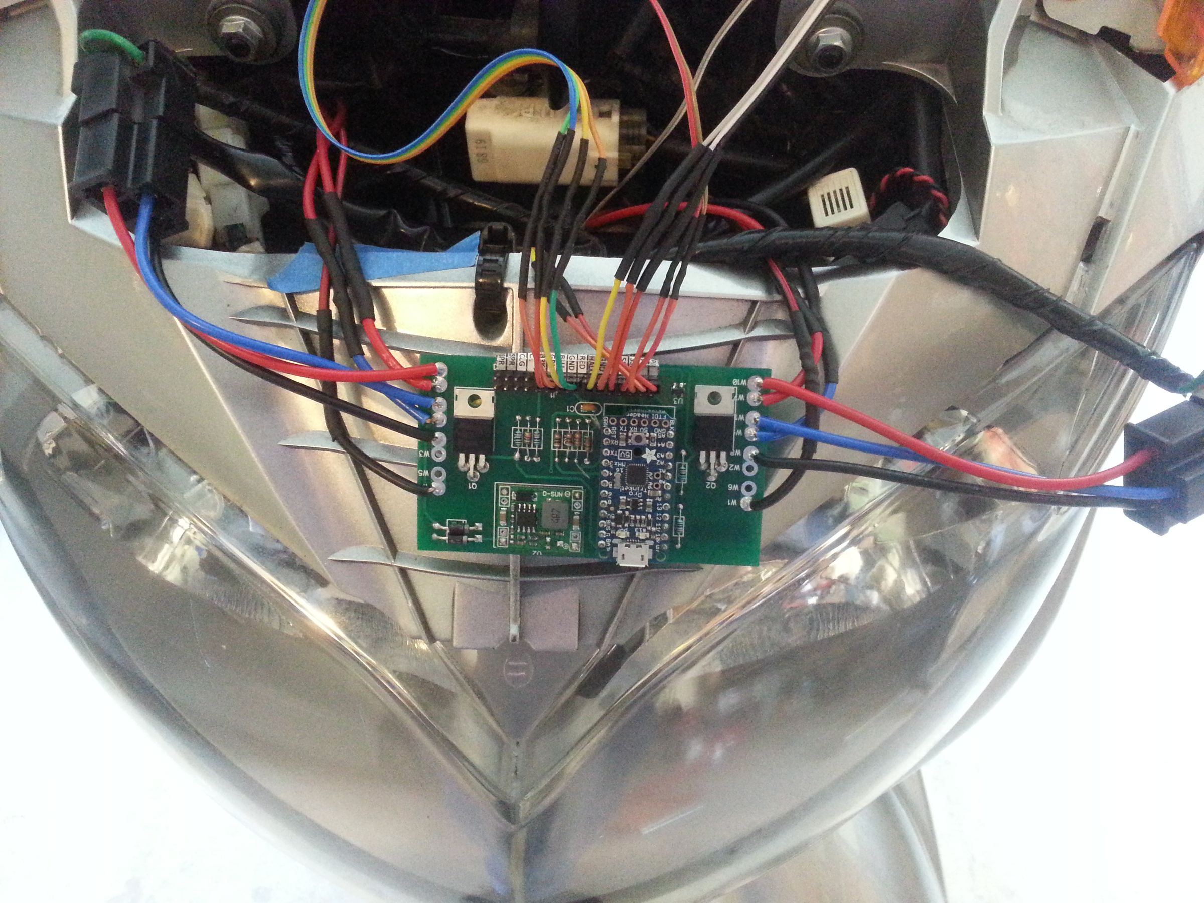 Arduino Headlight Modulator for Motorcycle Safety : 20 Steps (with ...