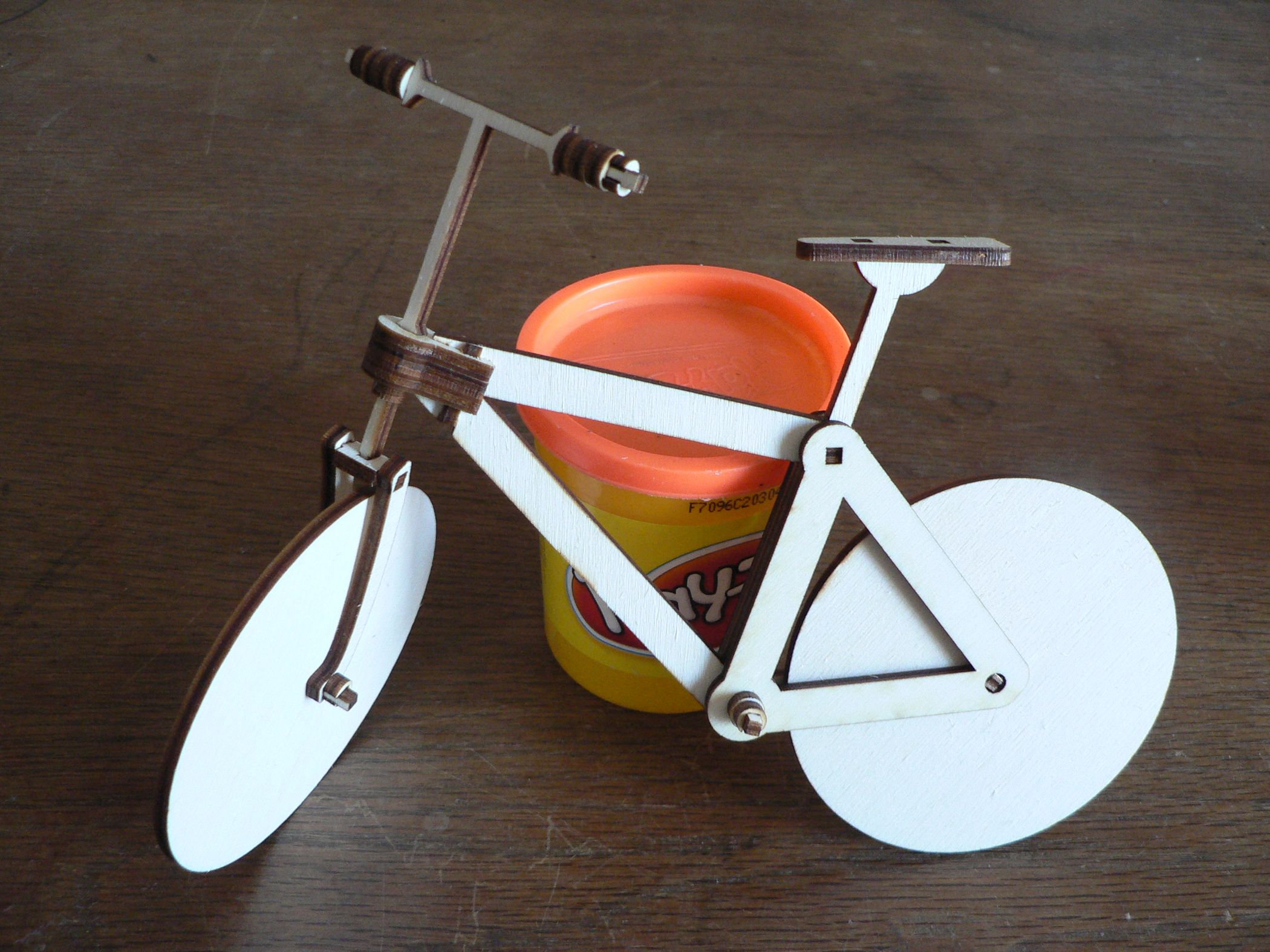 Bicyclaser - the Flatpack Wooden Laser Cut Bike Without Pedals ...