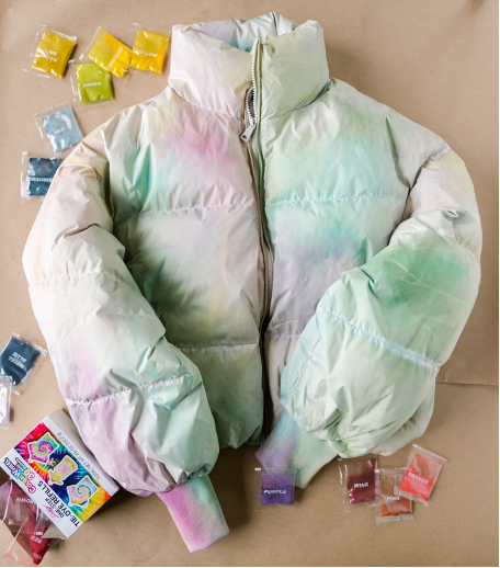 Easy Tie-Dye Puffer Jacket Anyone Can DIY : 4 Steps - Instructables