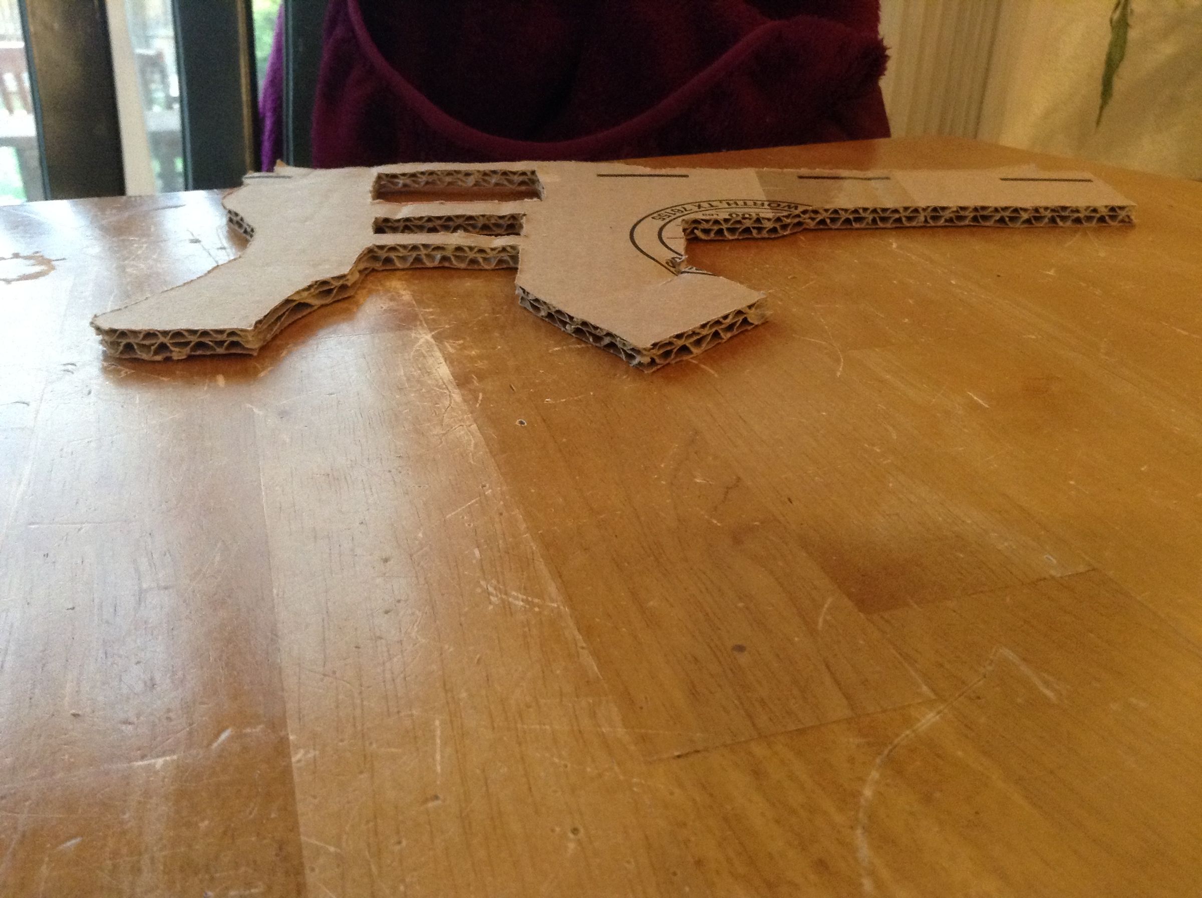 3D Cardboard Gun Model : 10 Steps (with Pictures) - Instructables