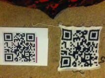 Knitted QR Code - Instructables