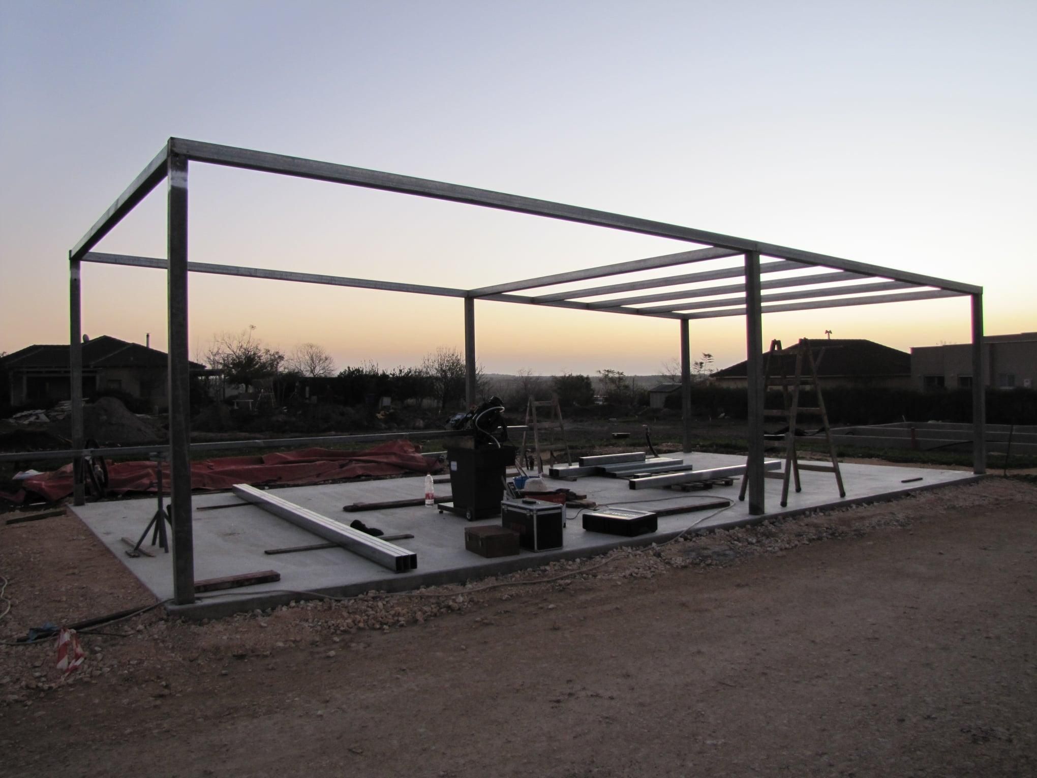 DIY Workshop Build | Metal Structure : 10 Steps (with Pictures ...