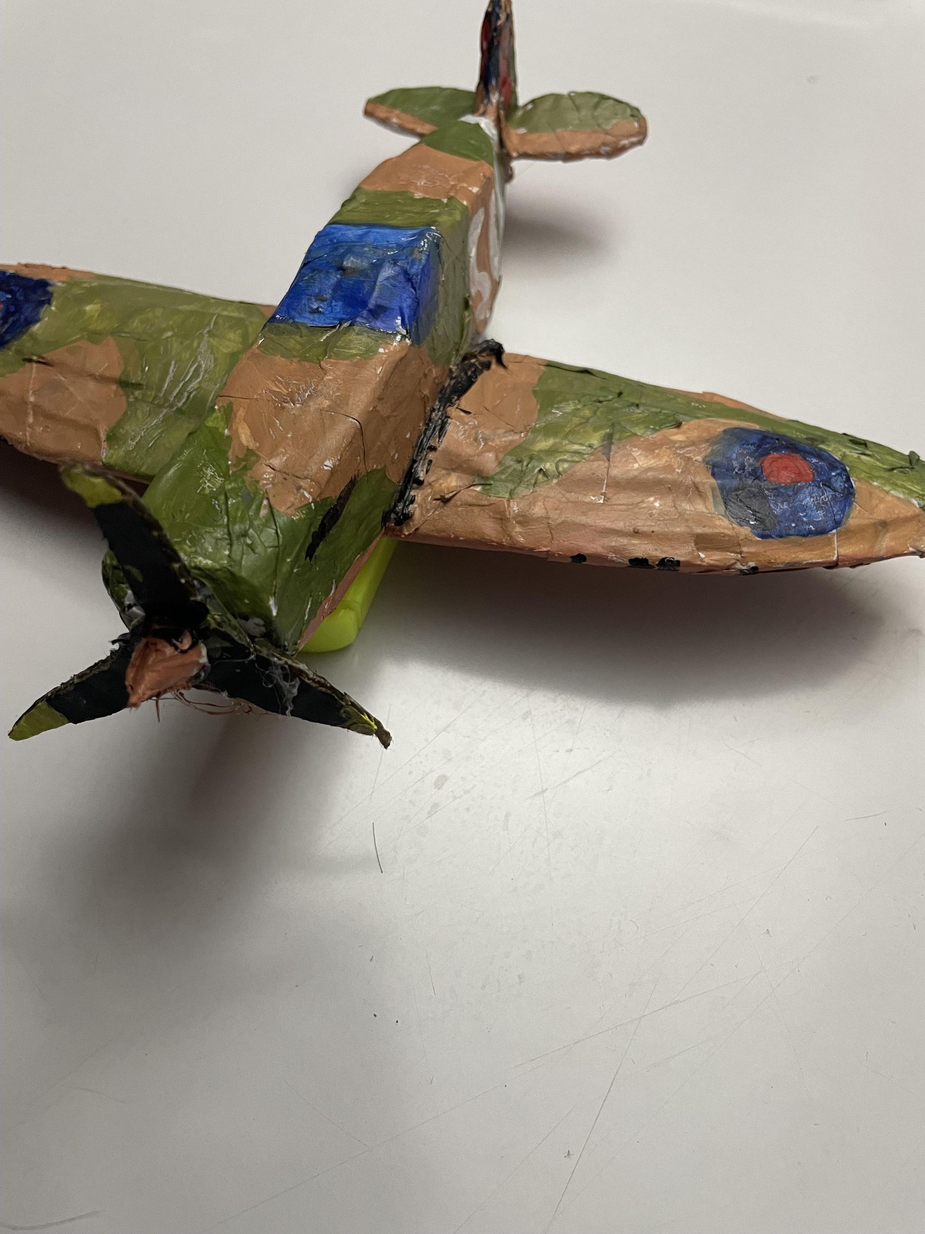 Cardboard Supermarine Spitfire Mk.5 : 4 Steps - Instructables