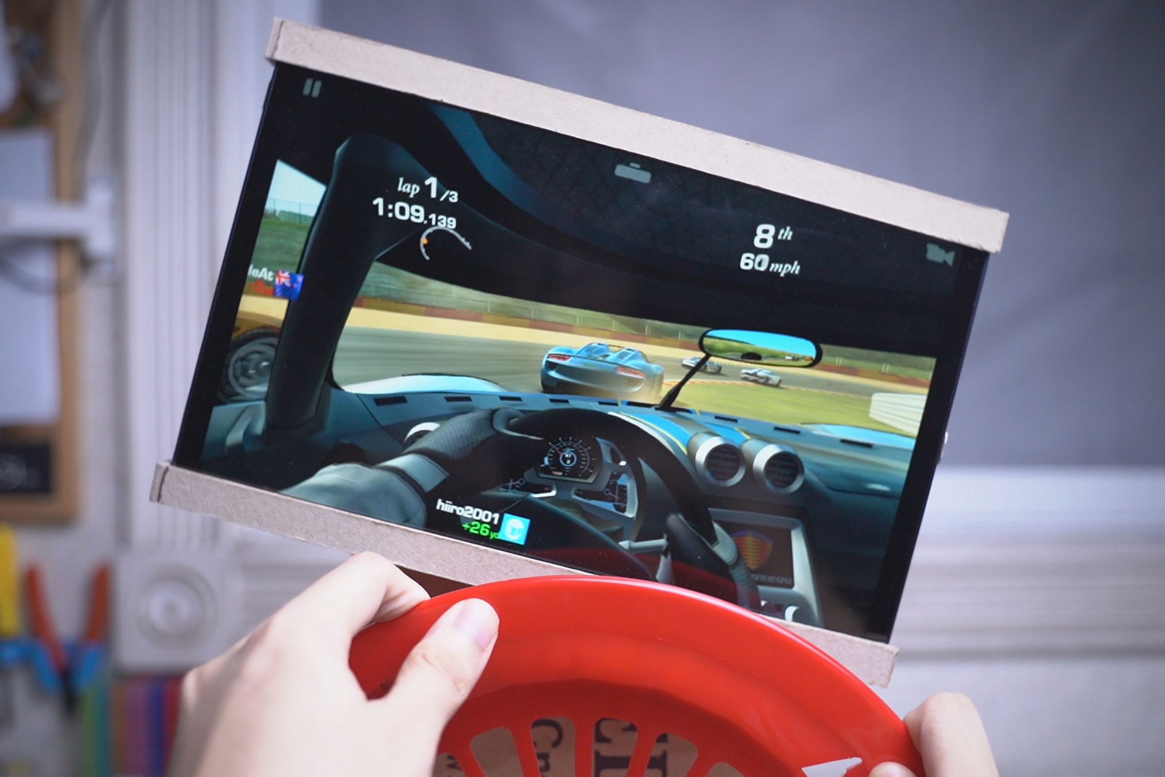 DIY Cardboard Steering Wheel : 15 Steps (with Pictures) - Instructables