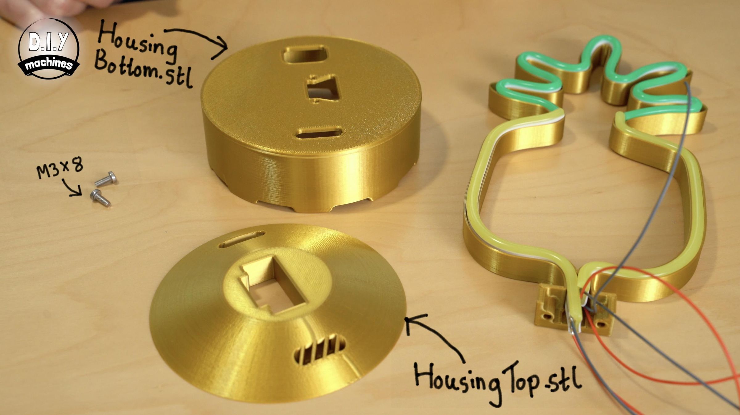 Make Your Own Customisable Desktop LED Neon Signs / Lights : 18 Steps ...