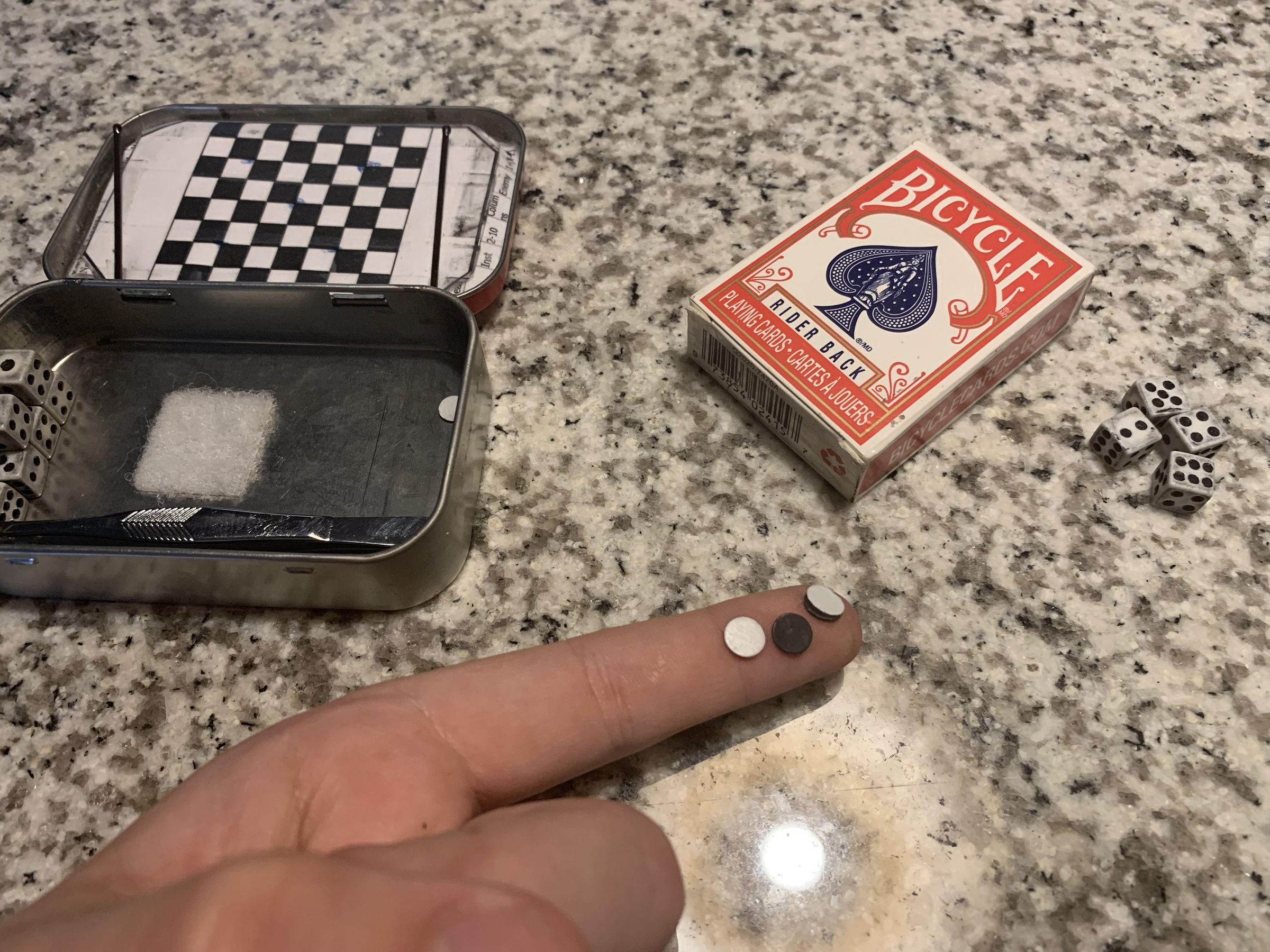 Updated Altoids Tin Game Cabinet! 19 Games + Cards and Dice! : 5 Steps - Instructables