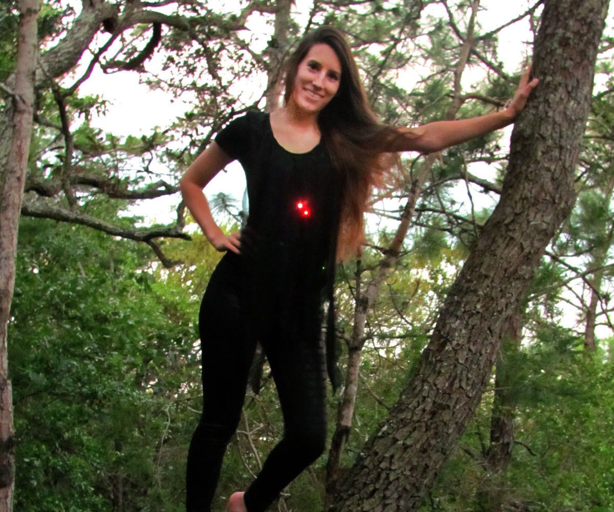 Flora Rainbow LED Shirt That Is Motion Activated : 9 Steps (with ...