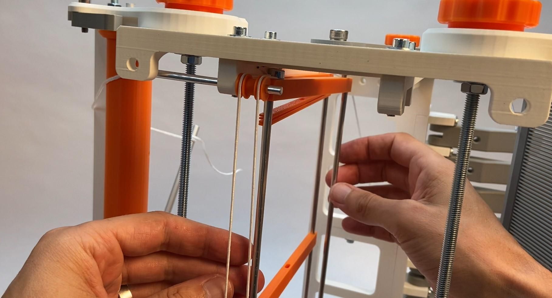 3D Printed Table Loom With 8 Shafts : 14 Steps (with Pictures ...