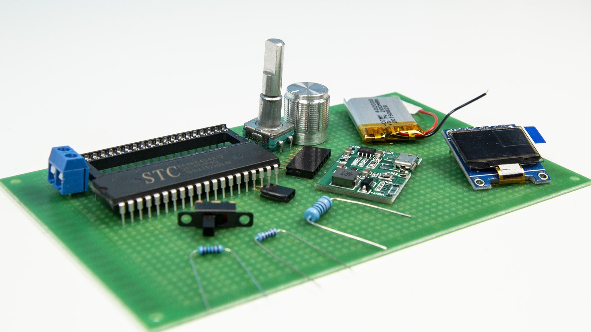 Make Your Own Oscilloscope(Mini DSO) With STC MCU Easily : 9 Steps (with Pictures) - Instructables