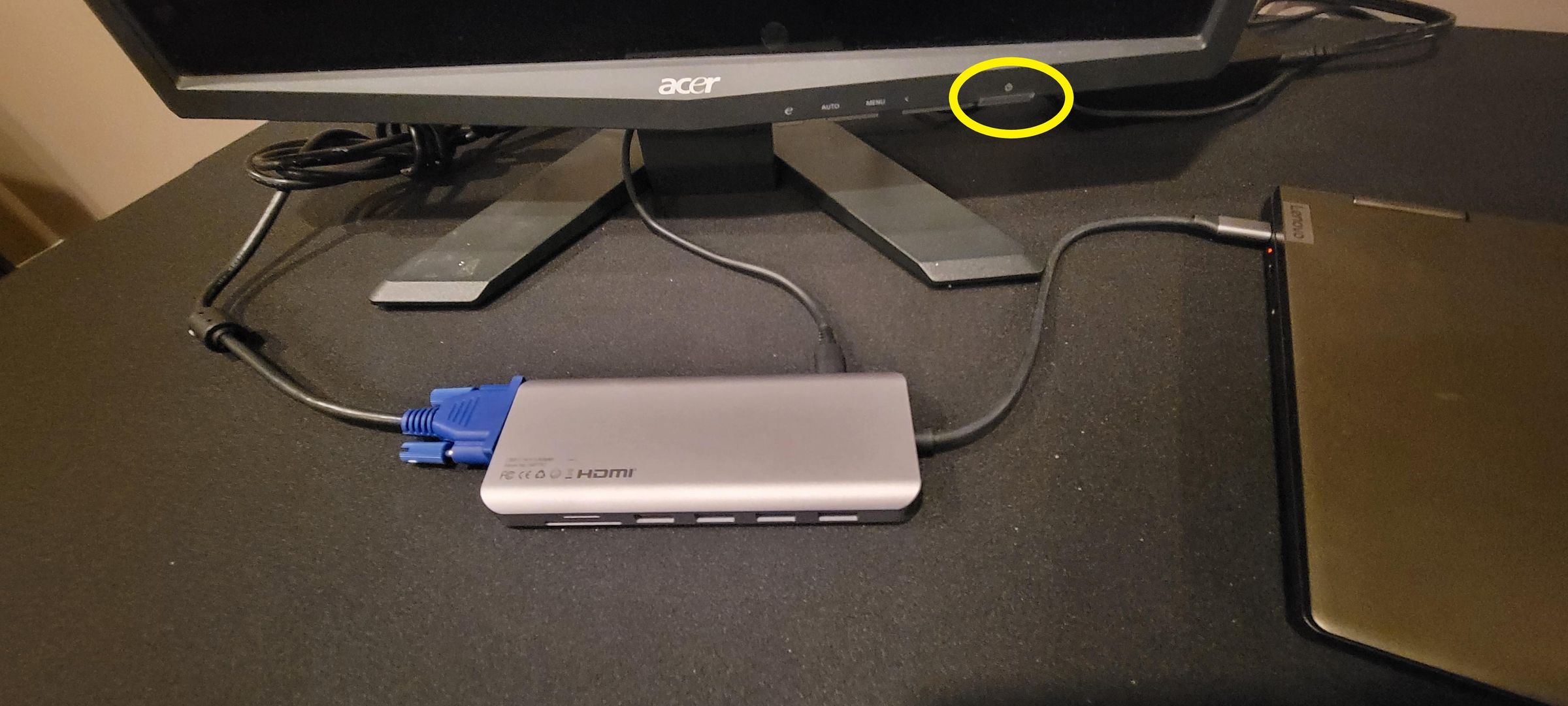 Setup a Second Monitor Using a USB-C Dock With a Windows Laptop : 10 ...