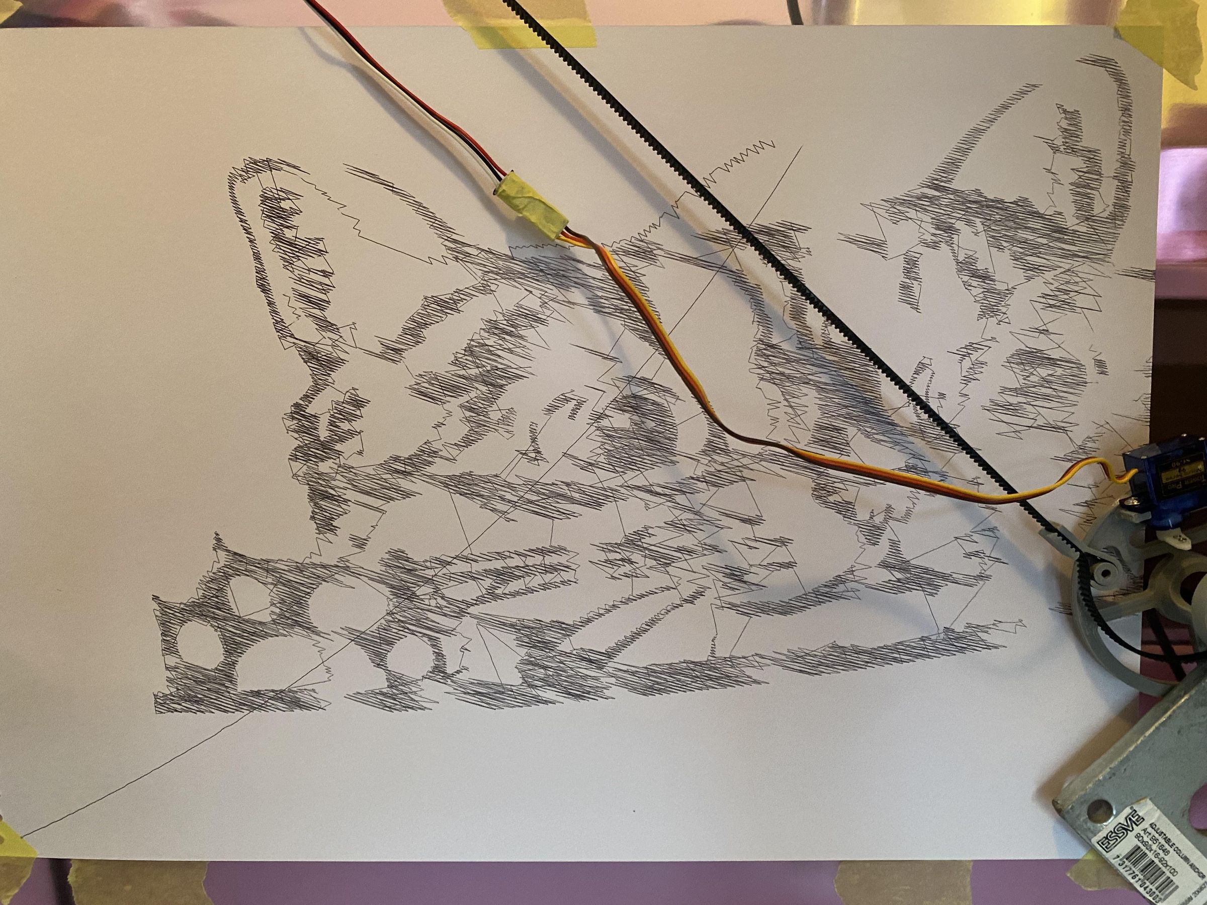 Polargraph Wall Draw Bot 2023 : 5 Steps (with Pictures) - Instructables