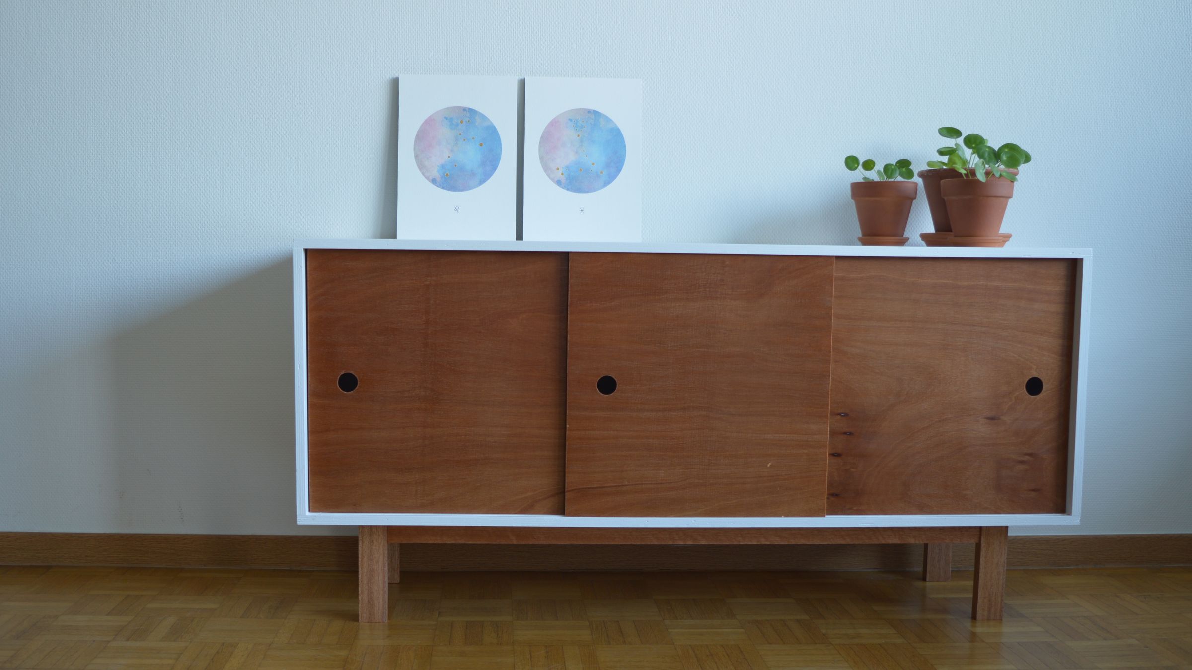 Modern Console Cabinet : 8 Steps (with Pictures) - Instructables