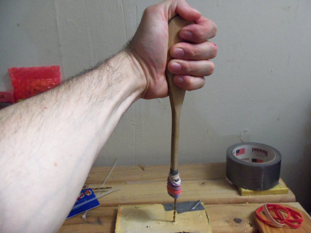 Hand Drill From Wood Spoon : 4 Steps - Instructables