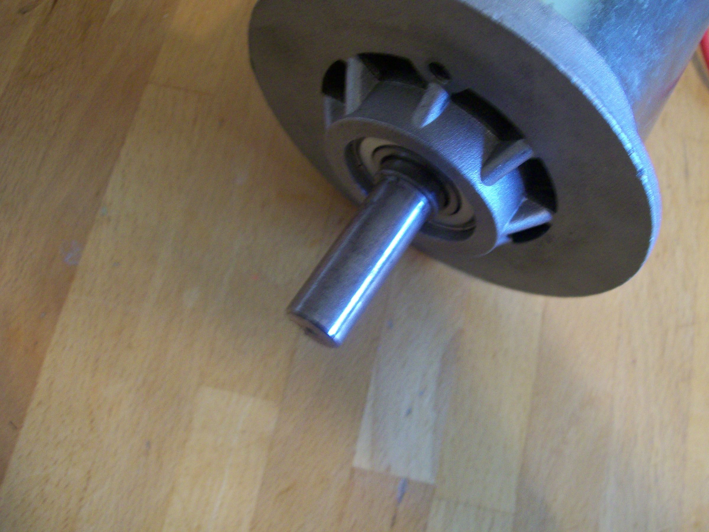 Homemade Motor Arbor for Your Wind Generator or Other Needs : 8 Steps ...