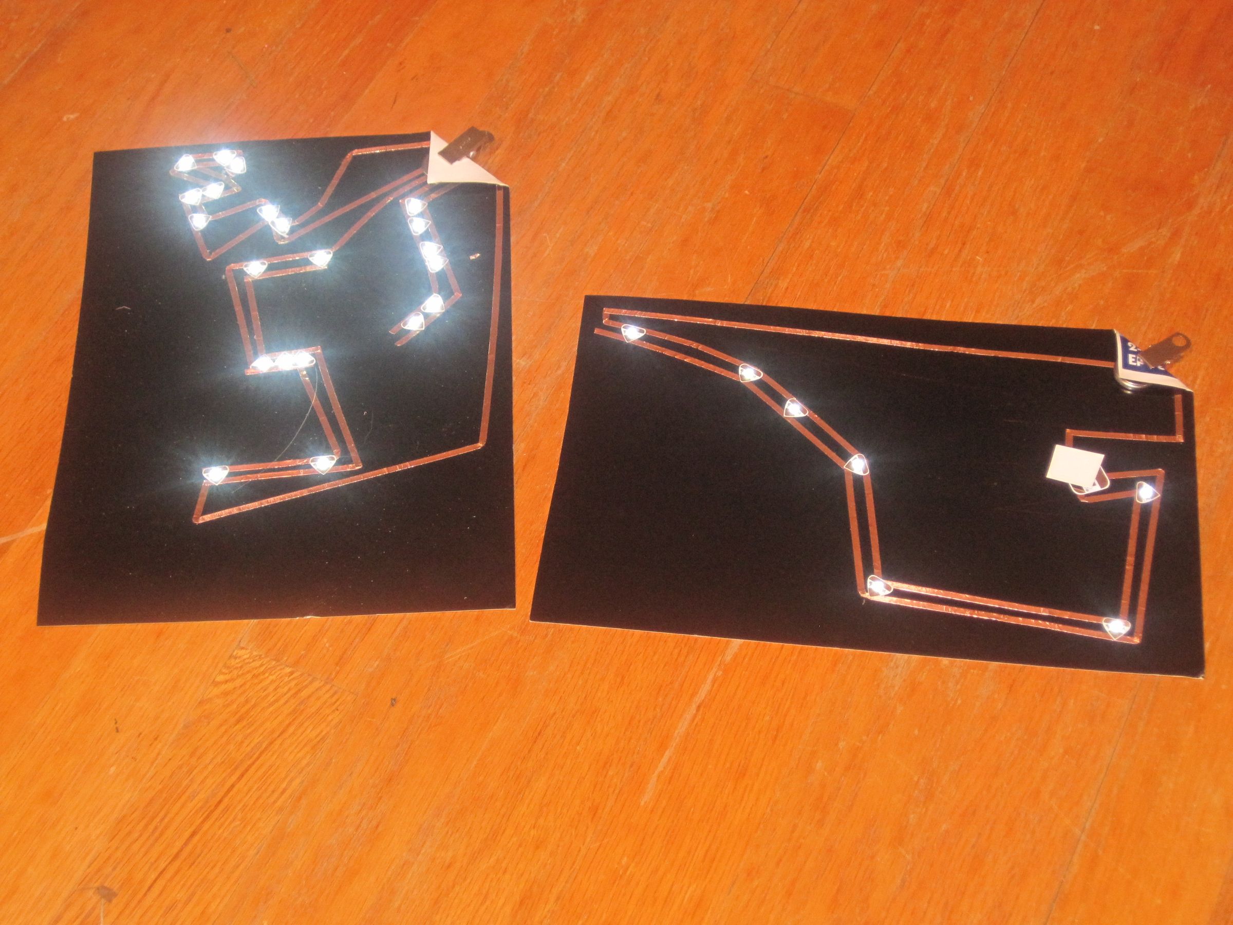 LED Constellations Using Chibitronics : 6 Steps - Instructables