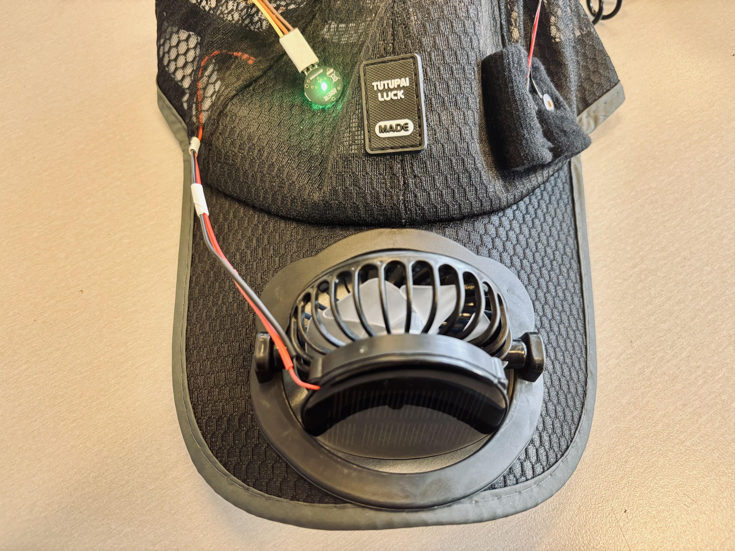 AeroCap - a Smart Cap With Fan : 4 Steps (with Pictures) - Instructables