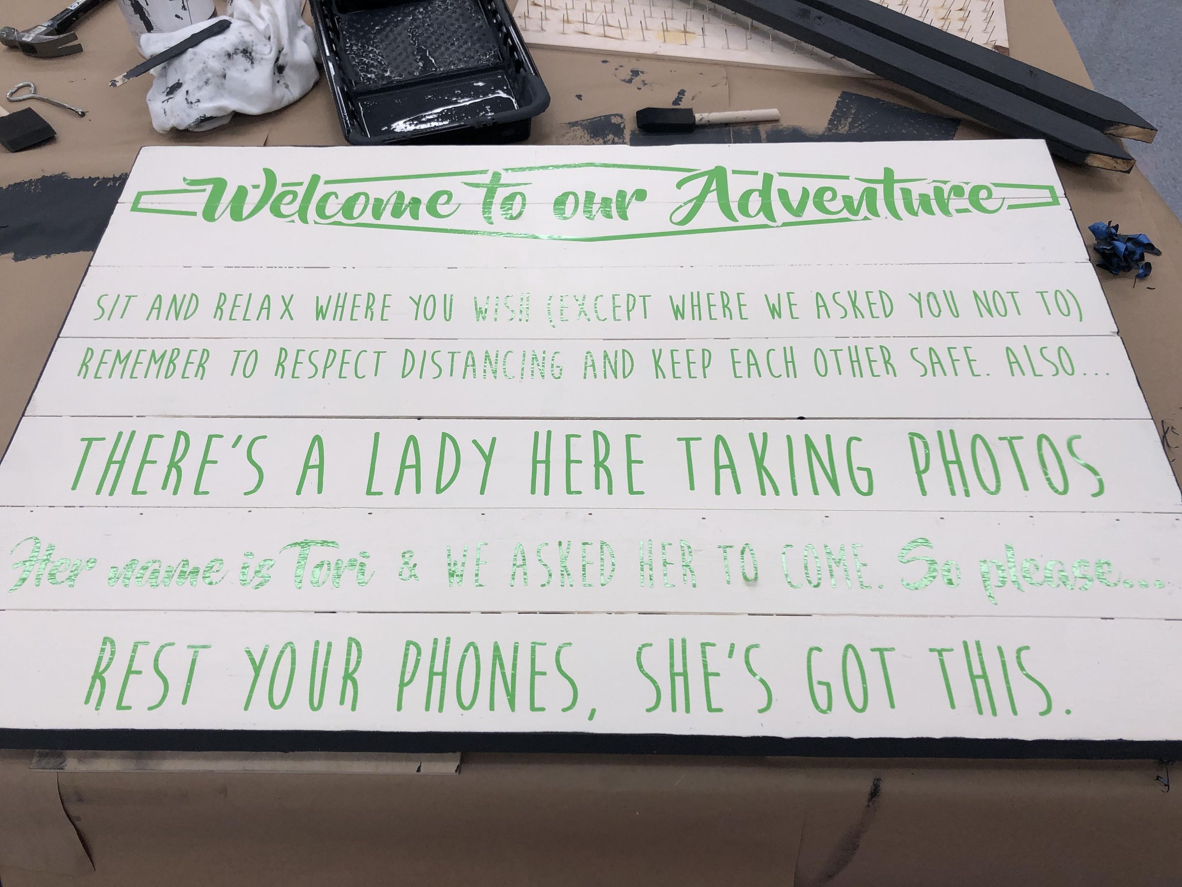 Three Ways to Make a Chalkboard Sign : 6 Steps (with Pictures ...