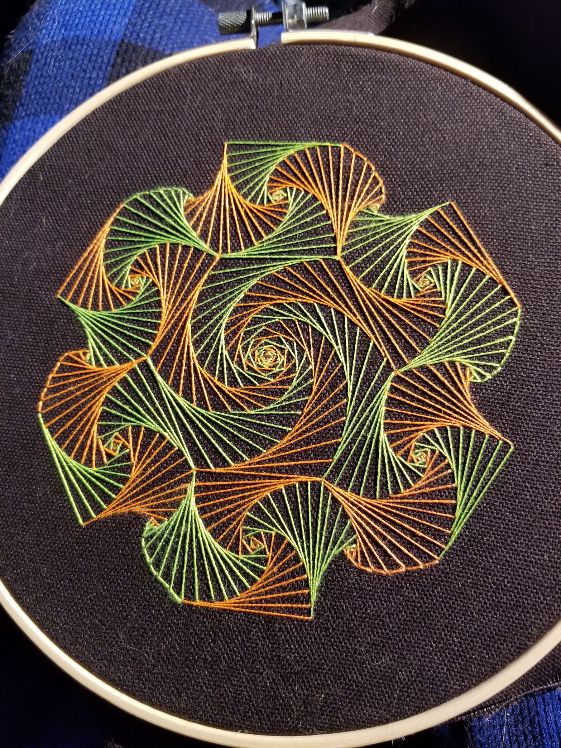 Parabolic Curve Art Embroidery : 8 Steps (with Pictures) - Instructables