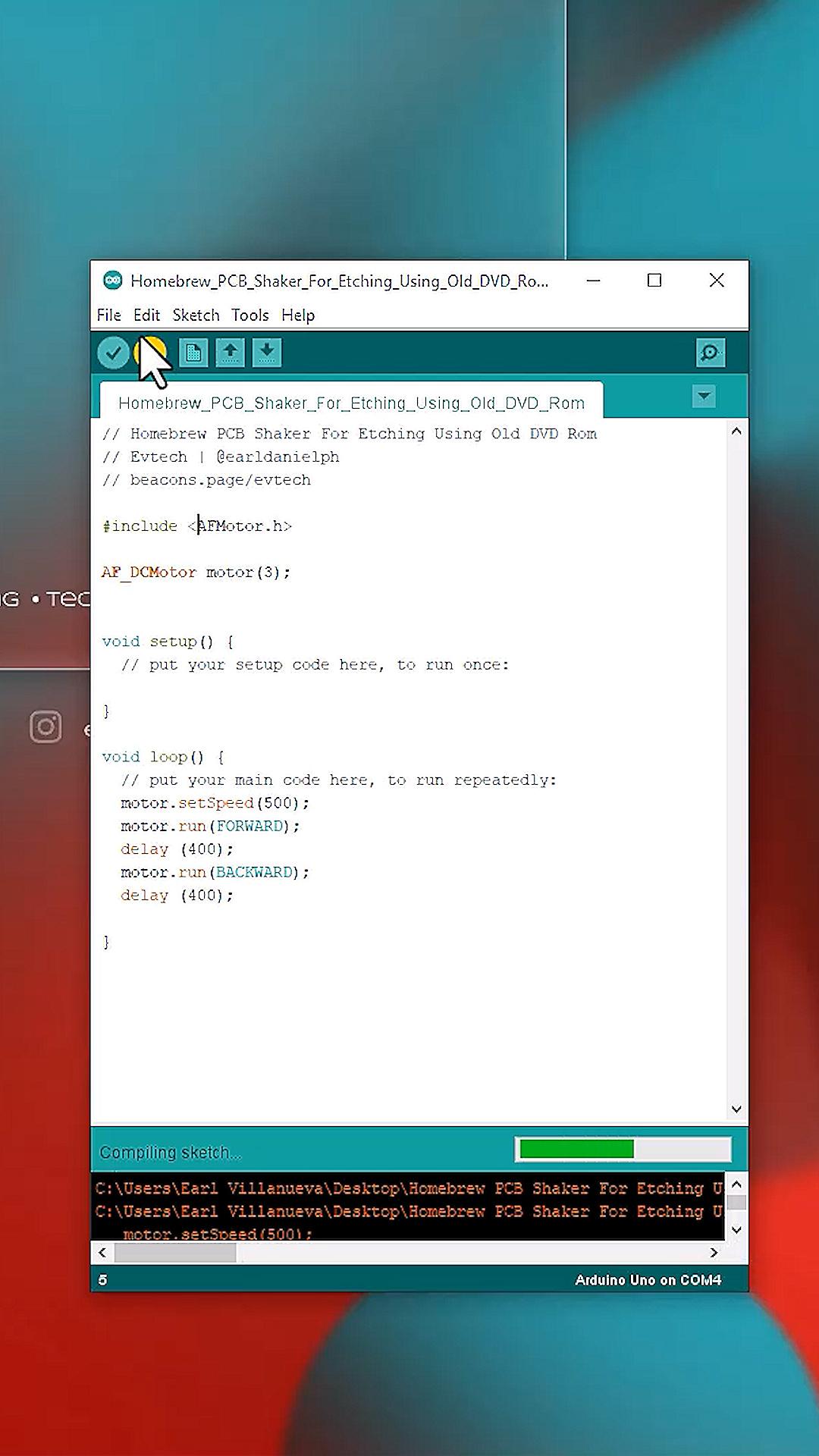 Homebrew PCB Shaker for Etching Using an Old DVD Rom! : 8 Steps (with Pictures) - Instructables