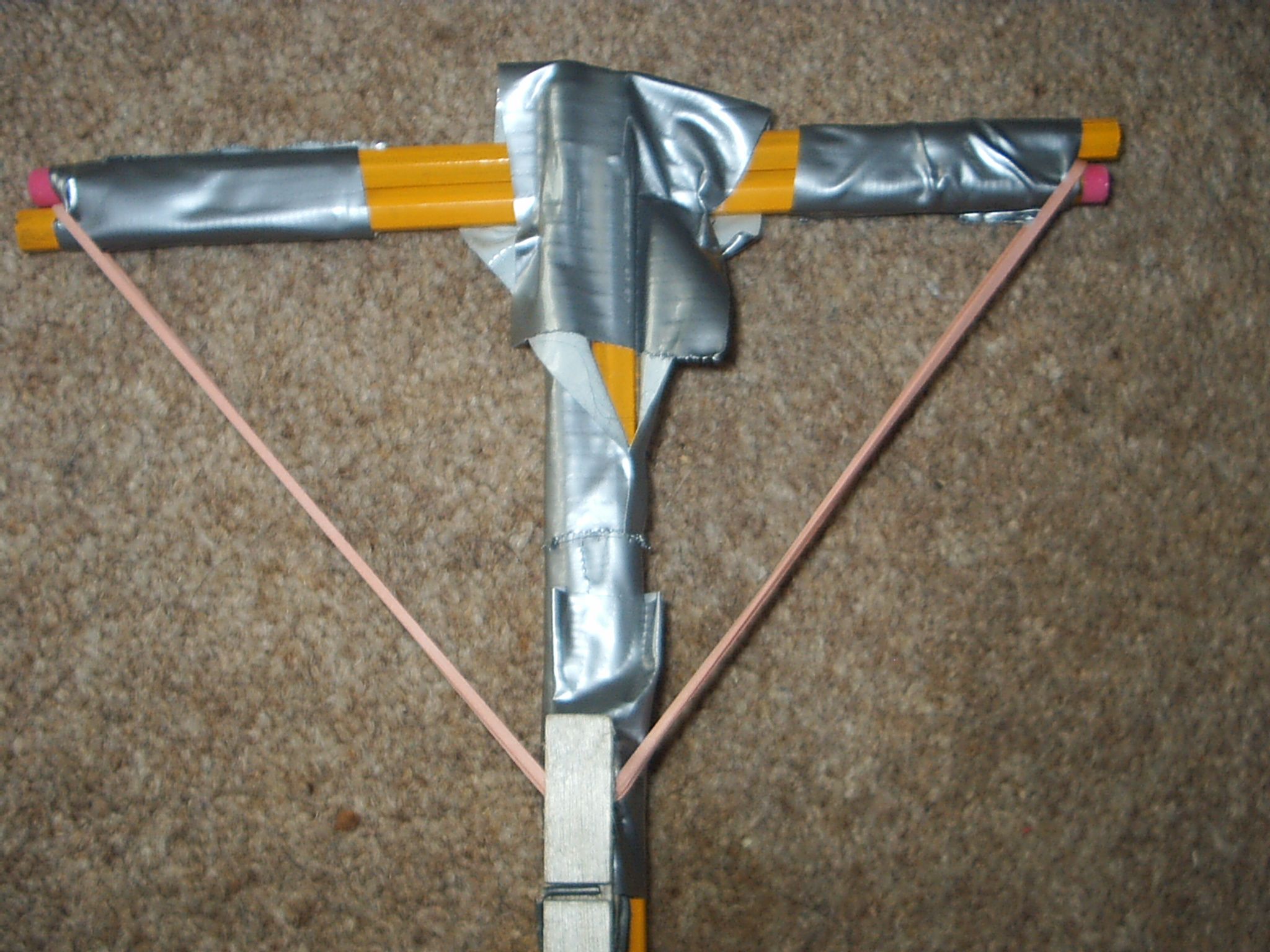 Pencil Crossbow : 7 Steps - Instructables