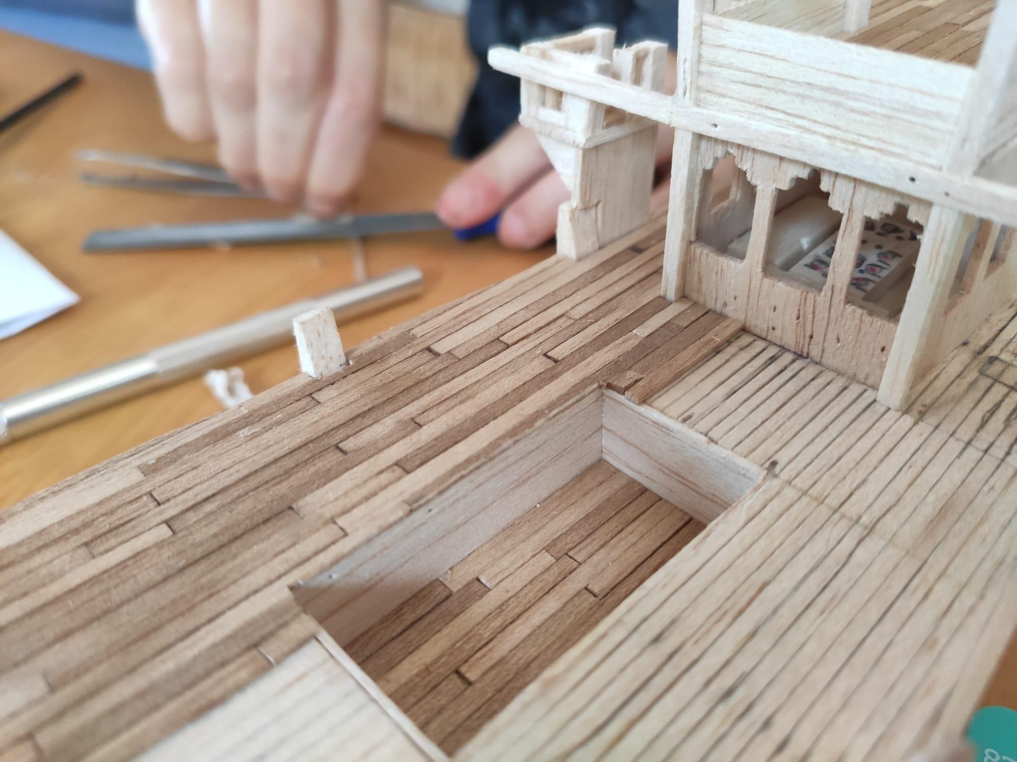 Made a Chinese Pirate Junk Ship Out of Balsa Wood : 11 Steps (with ...