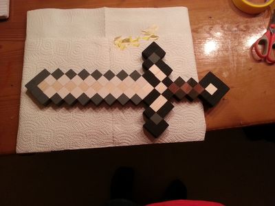 MineCraft Sword (wood) : 7 Steps (with Pictures) - Instructables