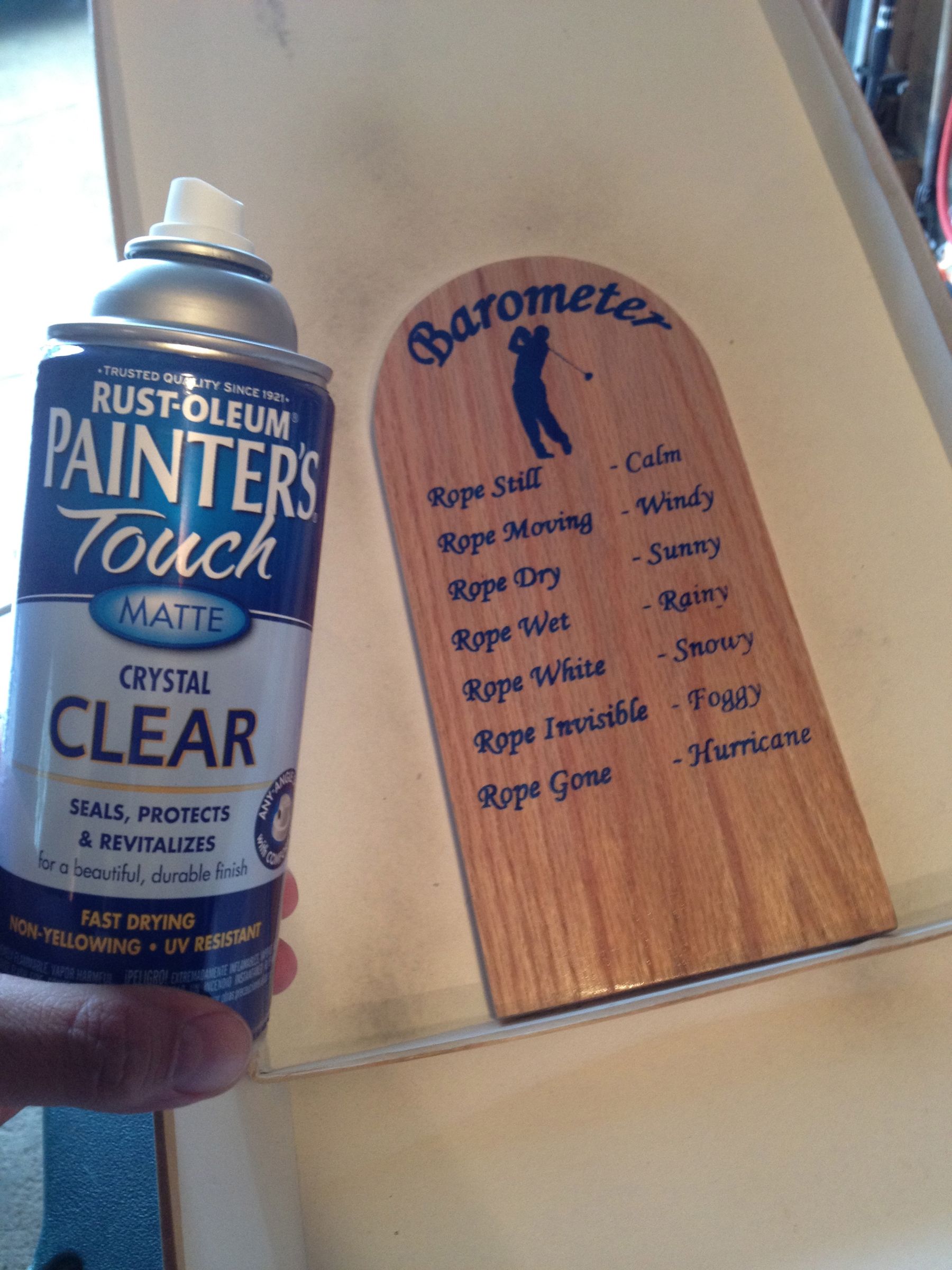 Humorous Rope Barometer : 5 Steps (with Pictures) - Instructables