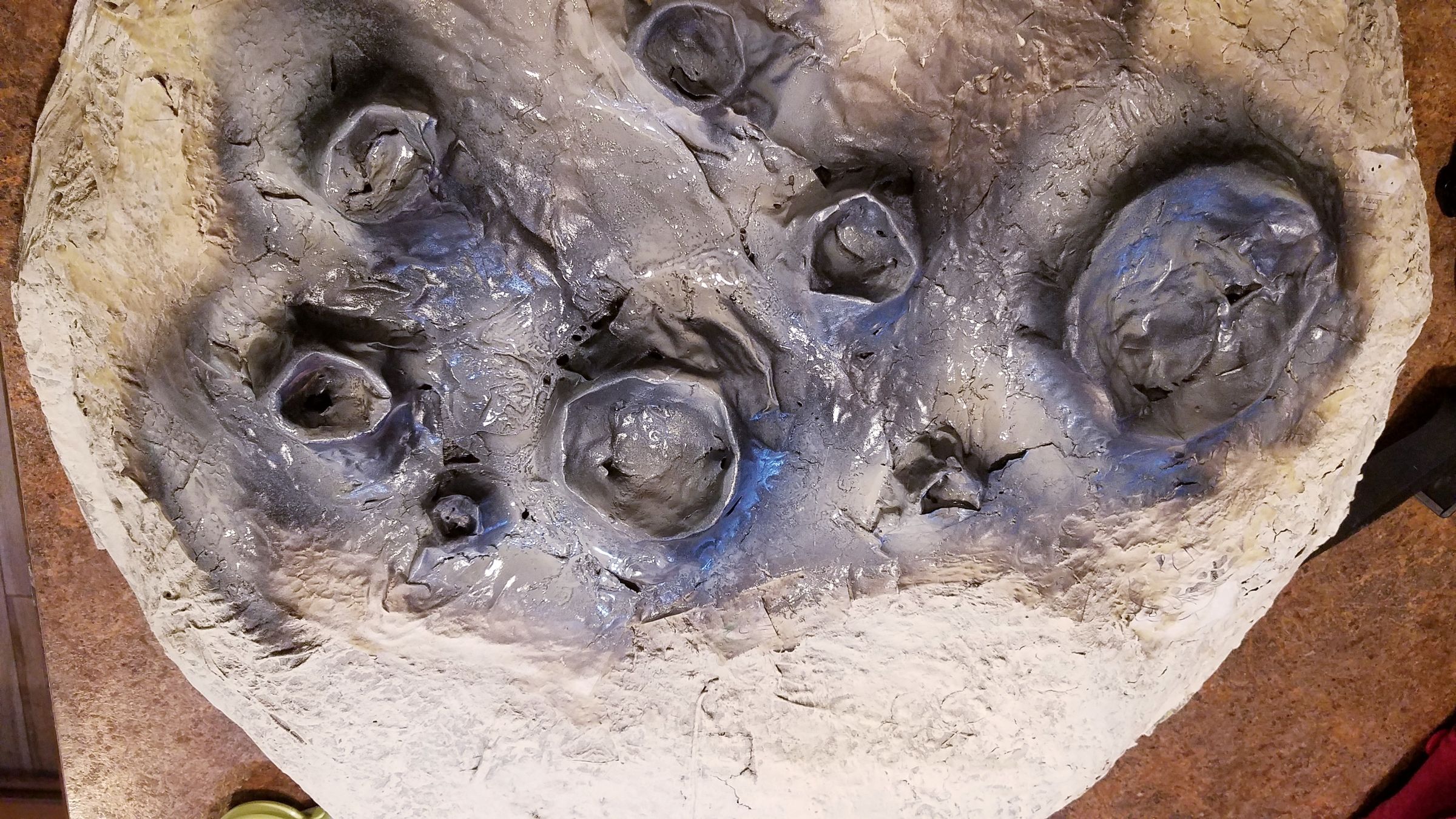 How to Make a Paper Mache Moon Wall Hanging : 9 Steps (with Pictures ...