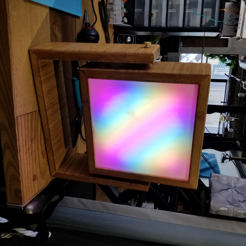 Living Art Led Desk Lamp 11 Steps With Pictures Instructables