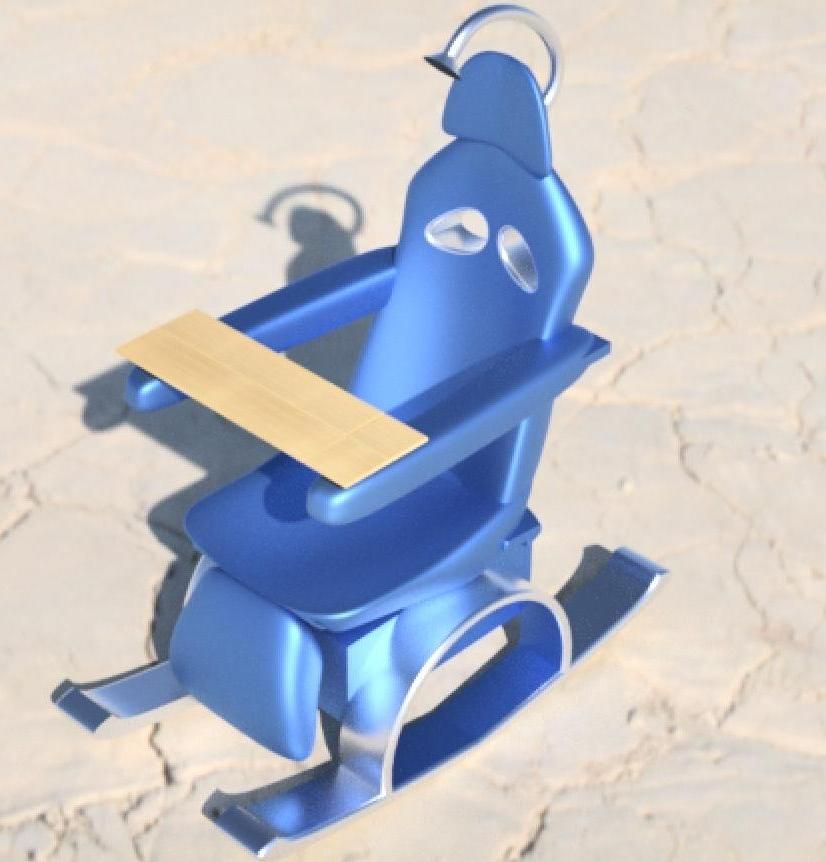 Futuristic Rocking Chair : 5 Steps - Instructables