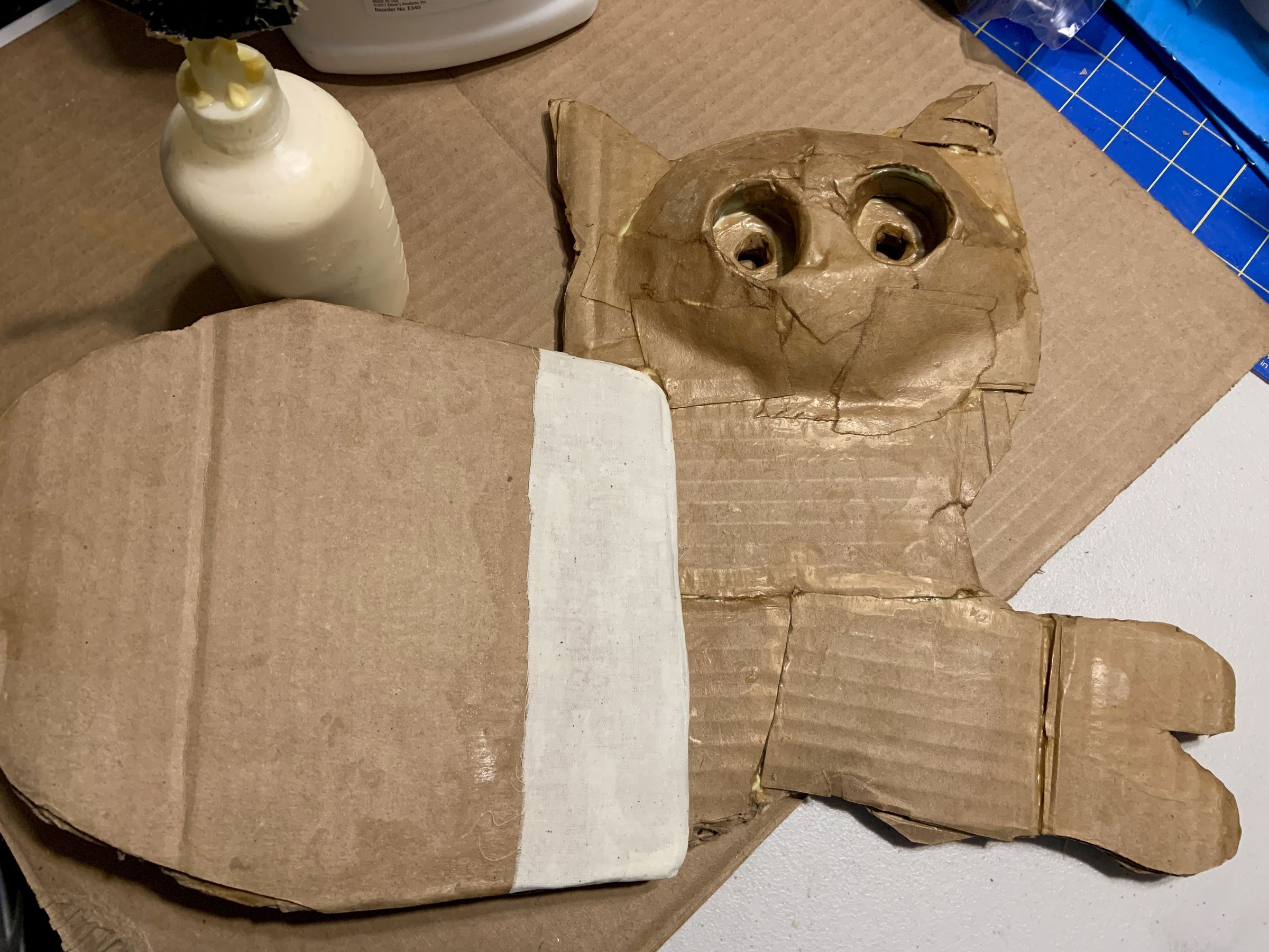 Cardboard Cat Bagpipes MIDI Controller : 4 Steps (with Pictures ...