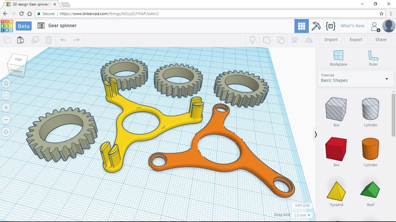 Gear Fidget Spinner - Instructables