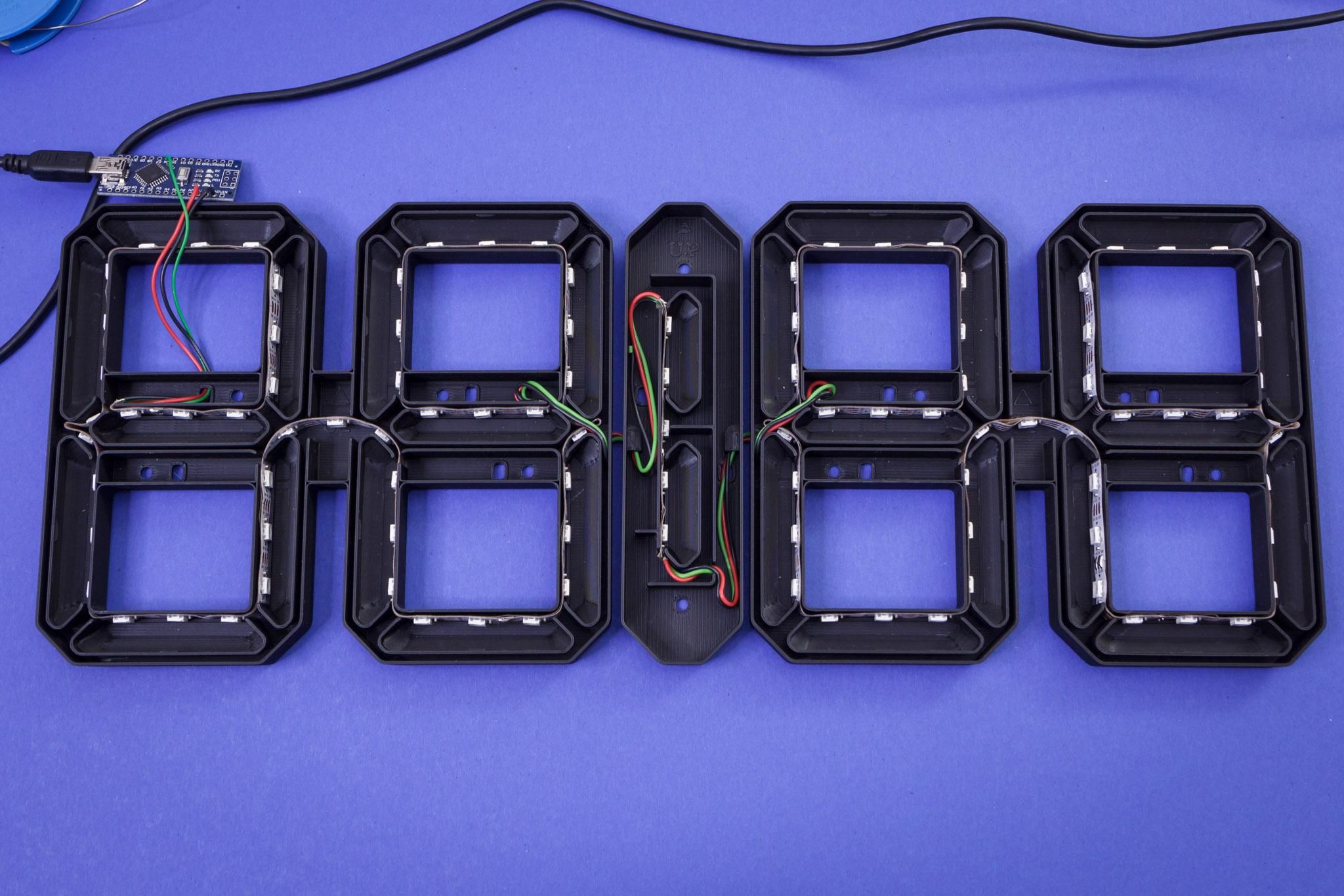 Retro 7 Segment Clock - the Final One(s) : 11 Steps (with Pictures ...