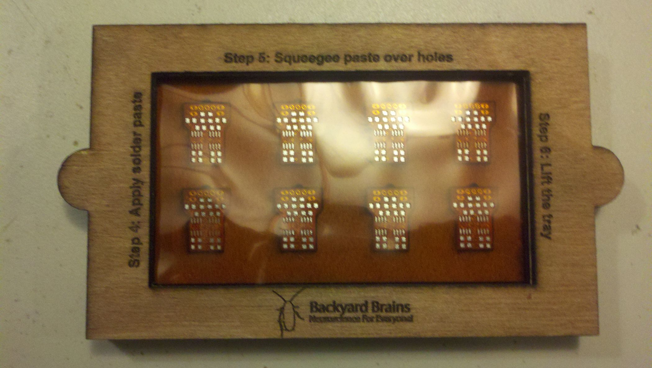 SMT 'Solder Paste Stencil' Production Jig Using a Laser Cutter : 14 ...