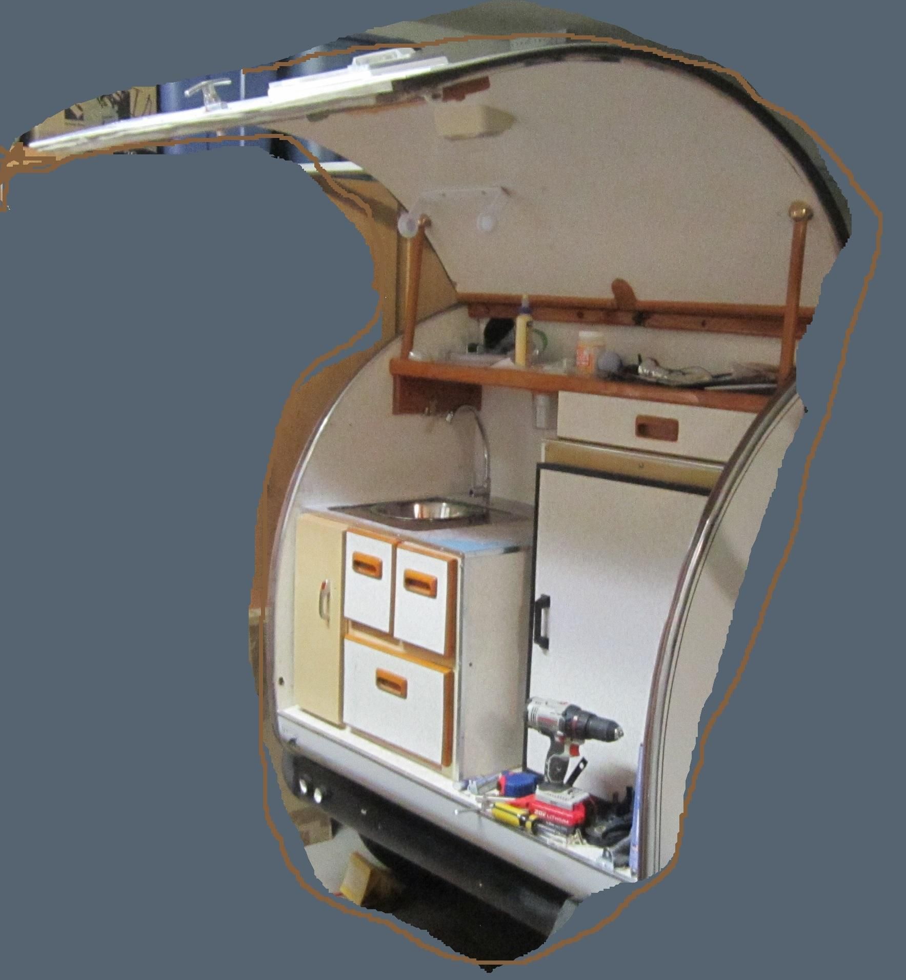 Teardrop Camper Galley Rebuild : 4 Steps (with Pictures) - Instructables