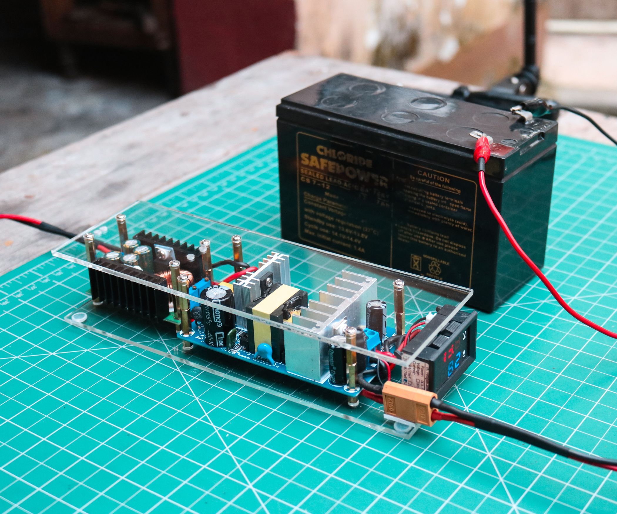 How to Make an Automatic 12V Battery Charger : 17 Steps (with Pictures ...