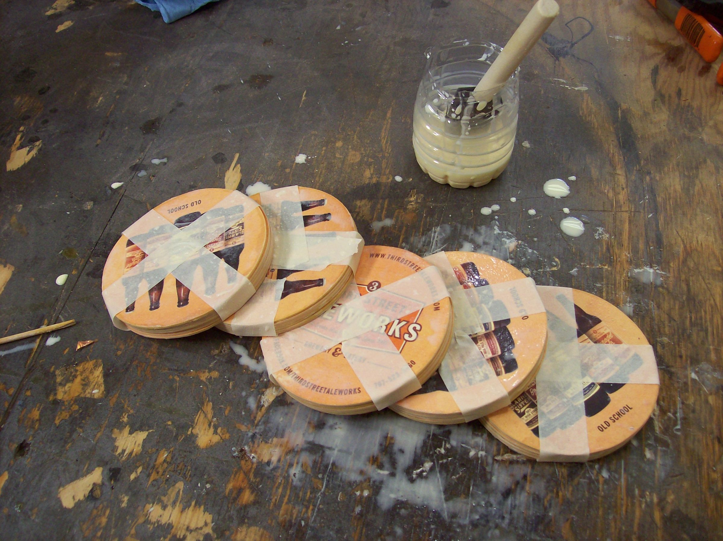 What If You Made a Beer Mug From Recycled Coasters (with Pictures ...