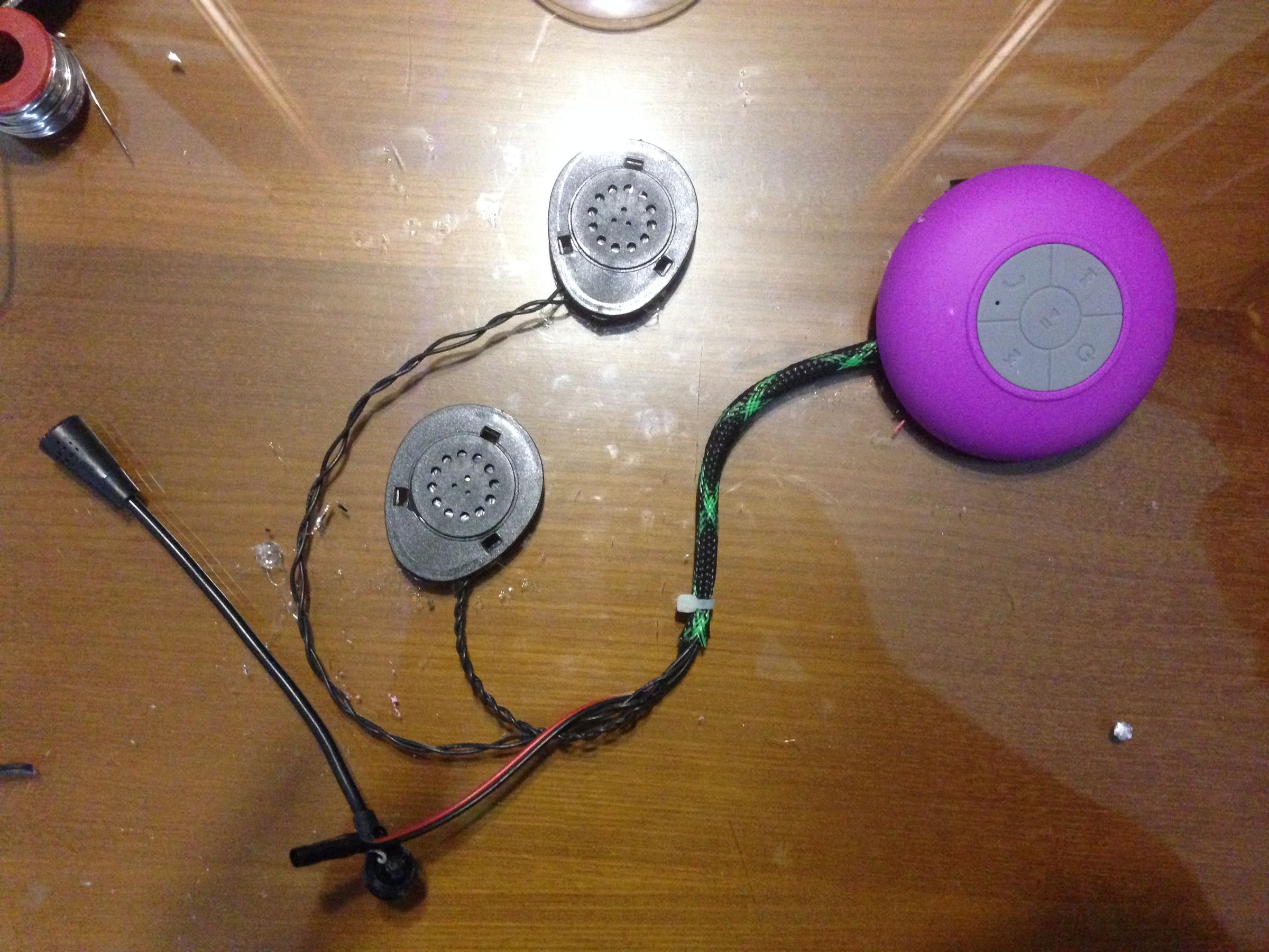 DIY Helmet Bluetooth Headset : 11 Steps (with Pictures) - Instructables