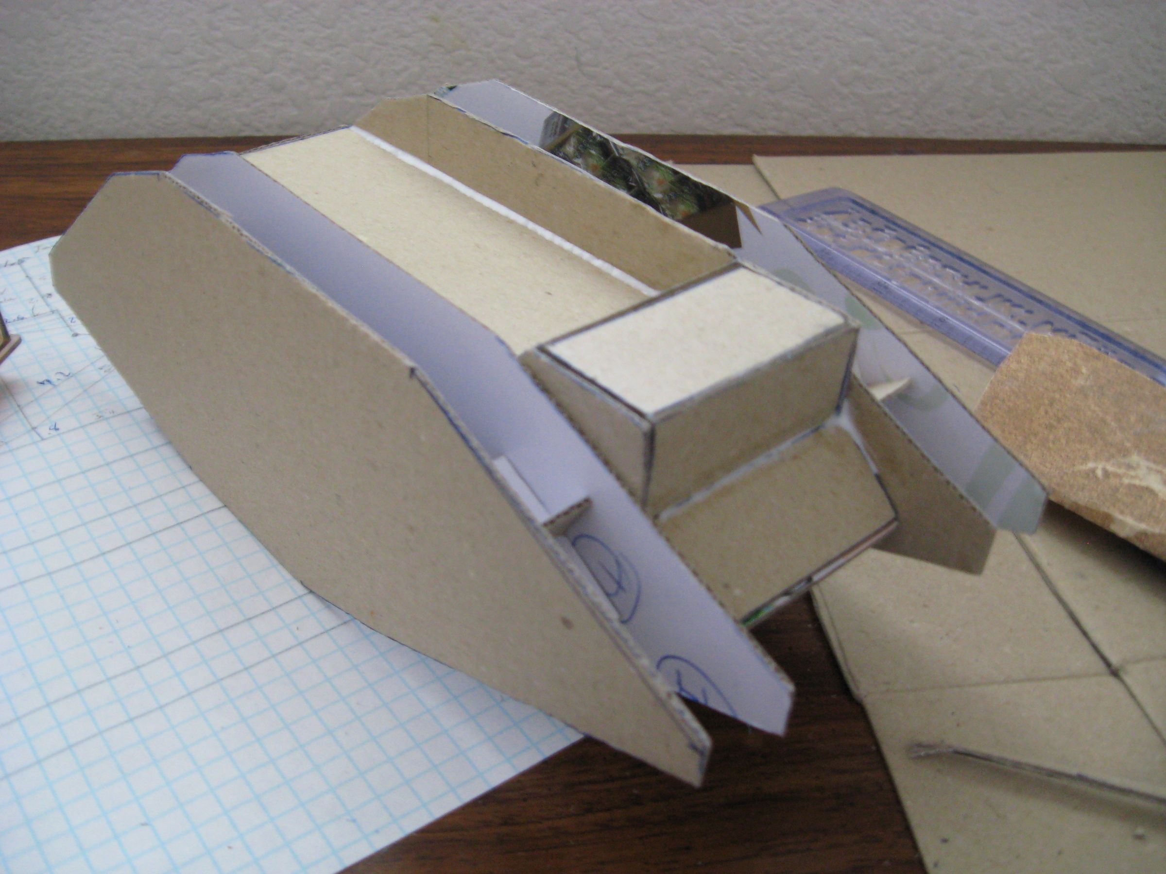 Model of a Mark I Tank : 11 Steps - Instructables