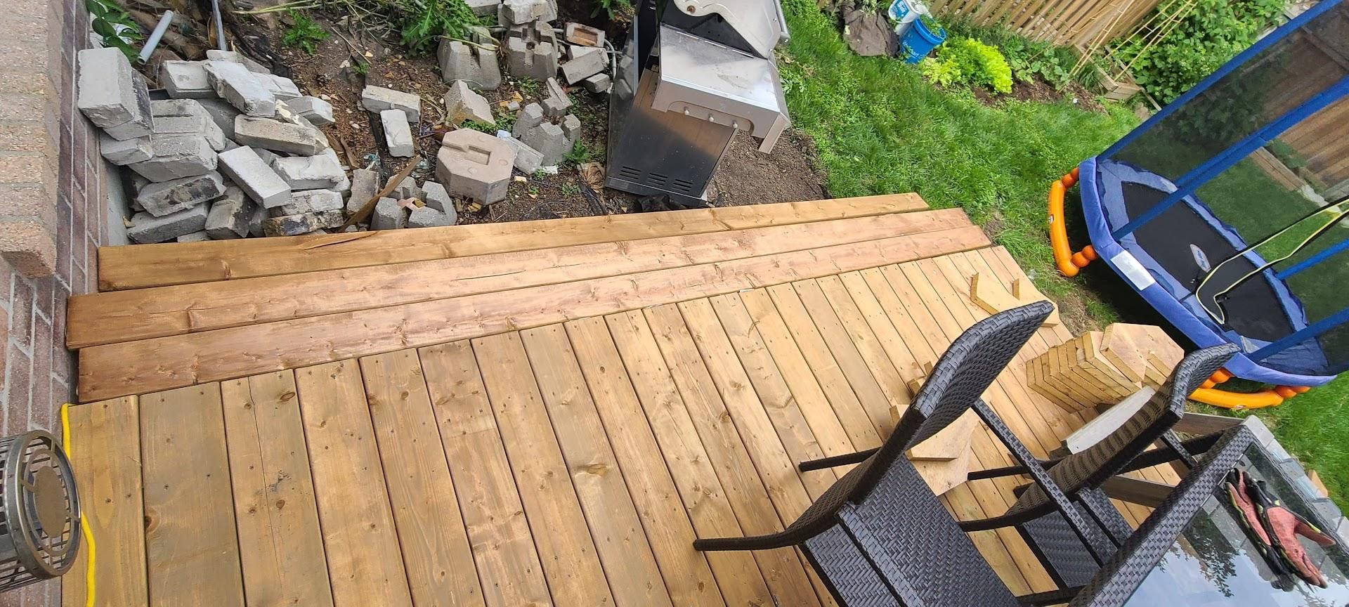 10' X 12' Backyard Deck : 8 Steps (with Pictures) - Instructables