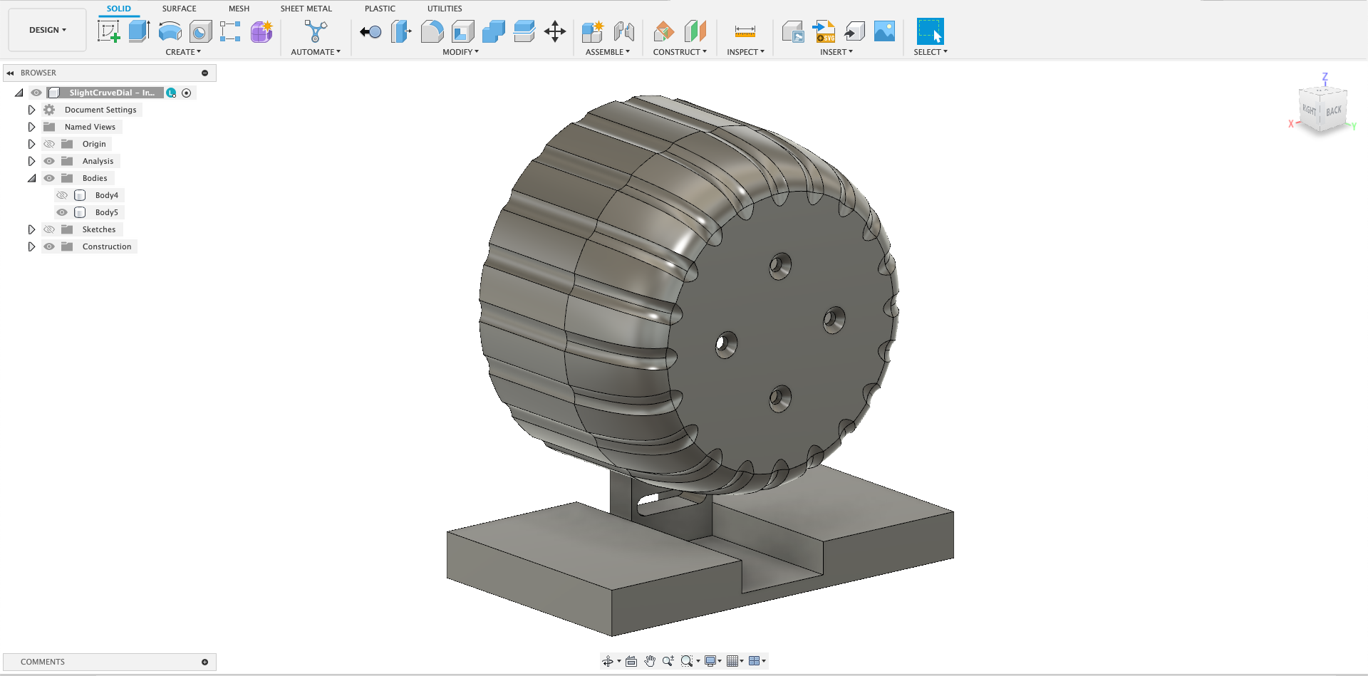 CNC Machined Mechanical Dial Using Fusion 360 Manufacturing : 18 Steps ...