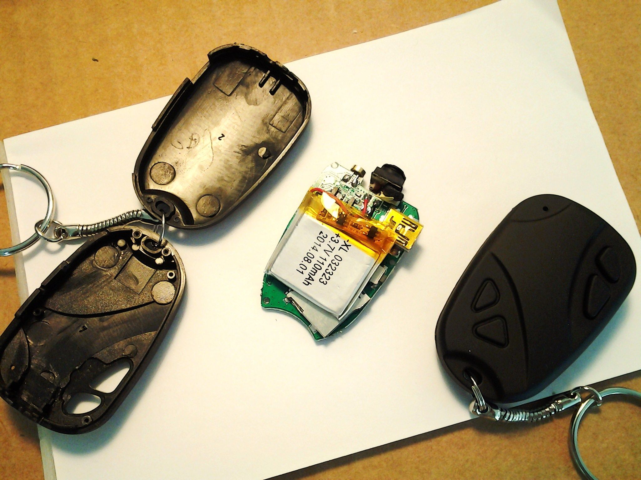 Arduino Keychain Camera Modify to Motion Detect Camera - Instructables