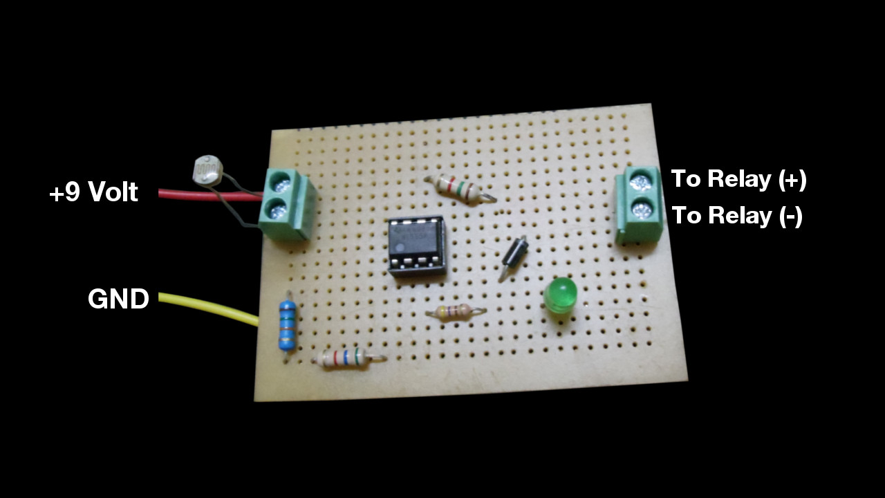 How to Make a Simple Dark Sensor Using 555 Timer : 3 Steps (with ...