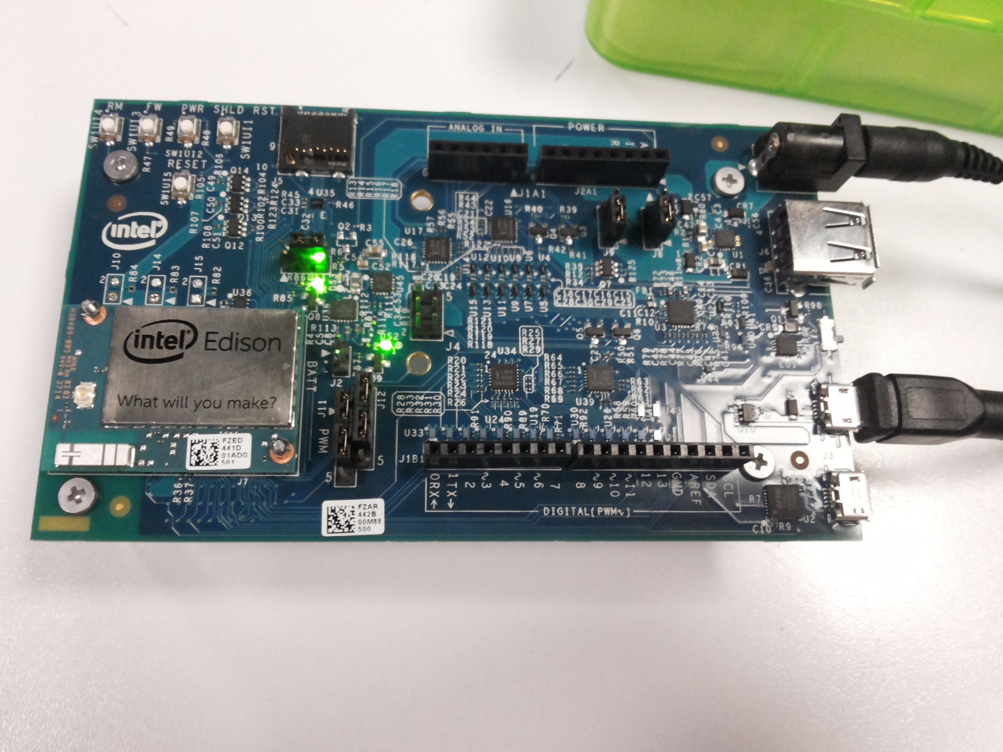 The First Usage of Intel Edison : 10 Steps - Instructables